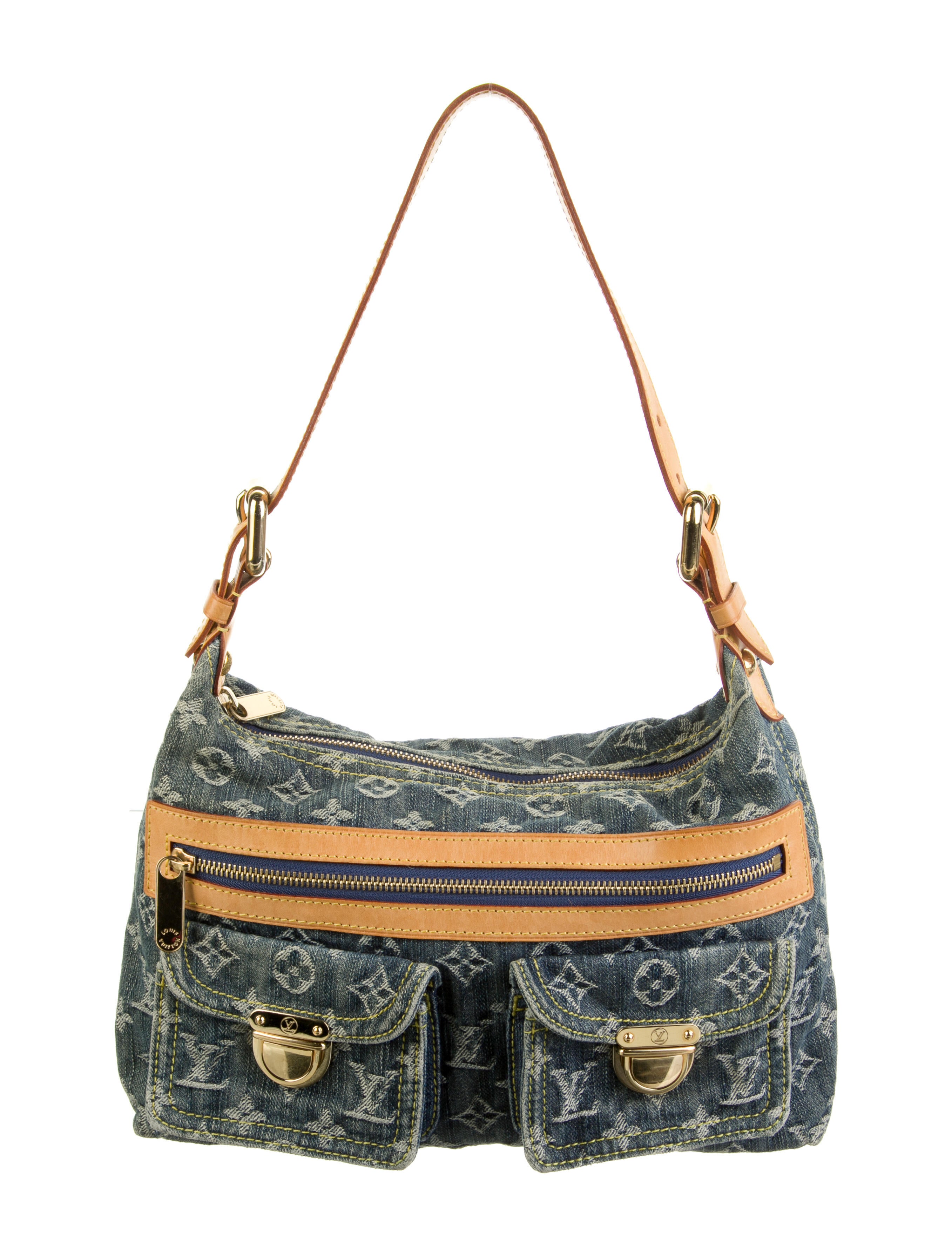 Louis Vuitton Denim Sunbeam Bag - Blue Shoulder Bags, Handbags ...