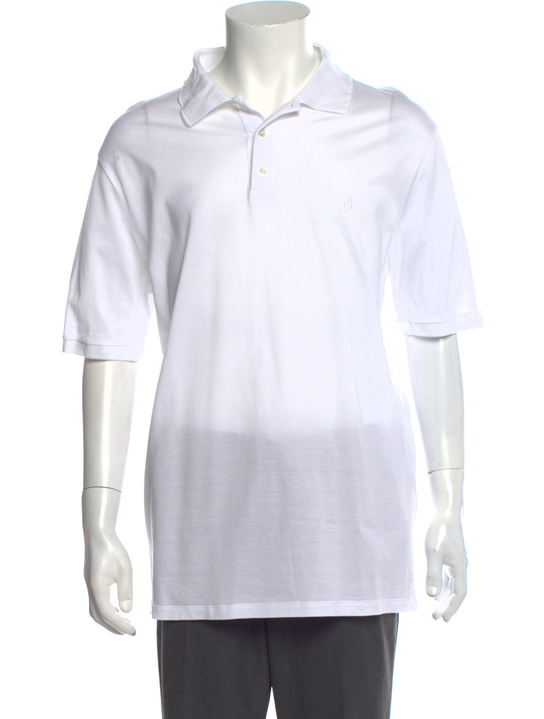Louis Vuitton 2020 Monogram Polo Polo Shirt - White Polos, Clothing ...