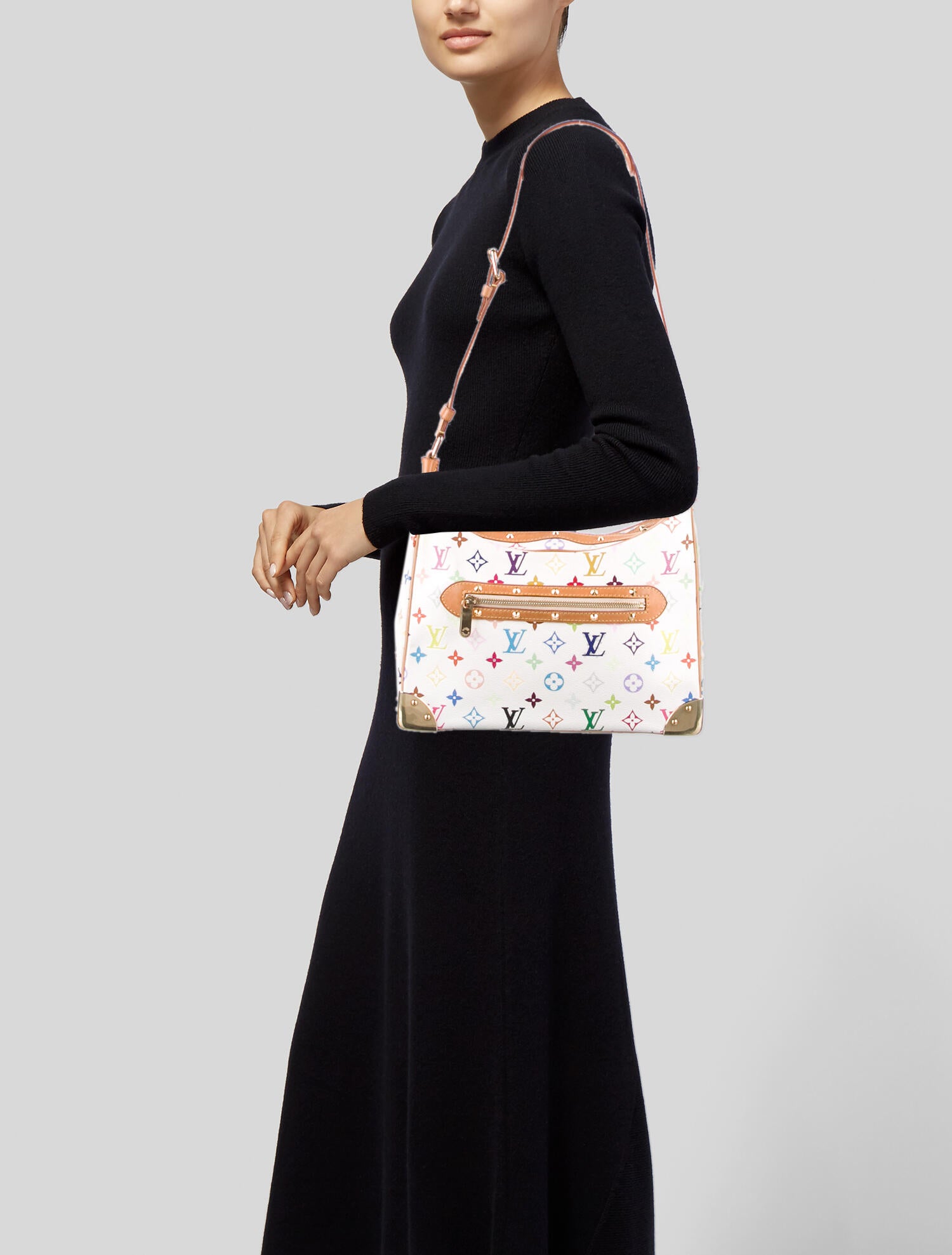 Louis Vuitton Monogram Multicolore Boulogne - White Shoulder Bags ...