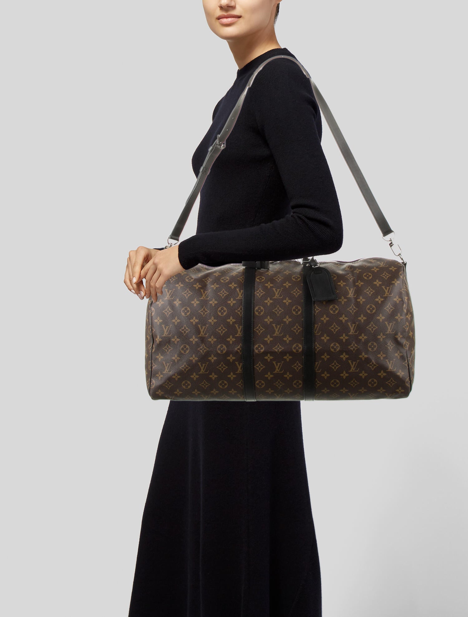 Louis Vuitton Monogram Macassar Bandouliere 55 - Brown Carry-Ons, Luggage - LOU747121 | The RealReal