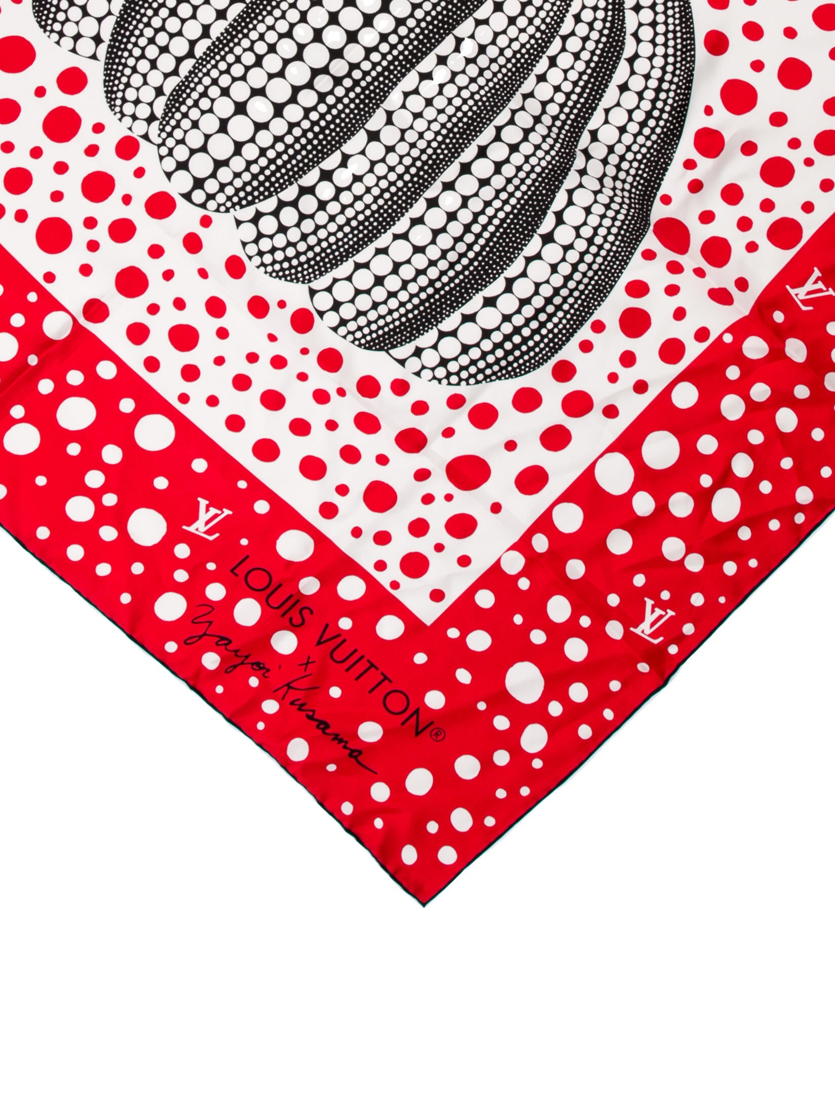 Louis Vuitton x Yayoi Kusama Infinity Dots 2023 Scarf - Black Scarves ...