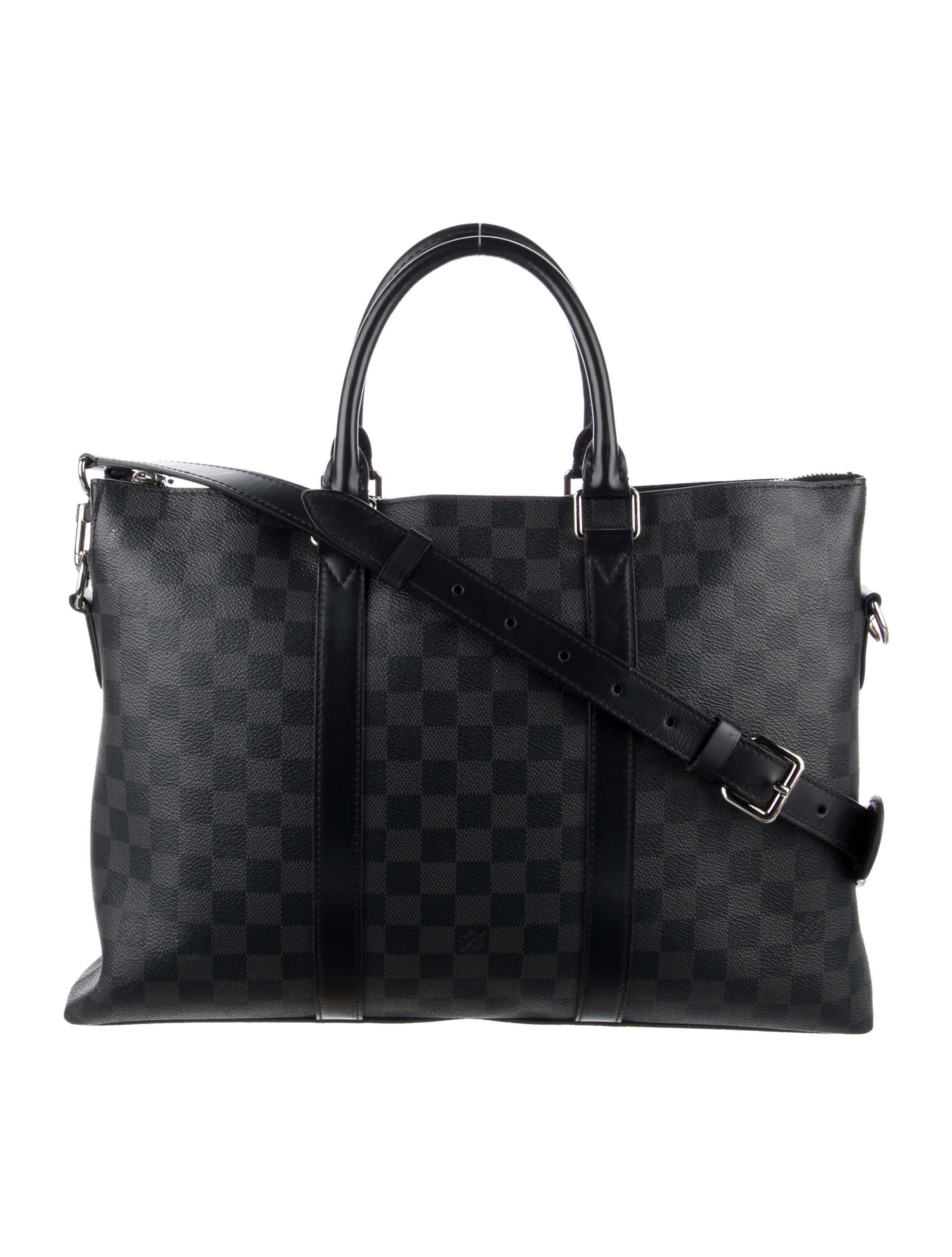 Louis Vuitton Vintage Monogram President Briefcase - Brown Briefcases ...