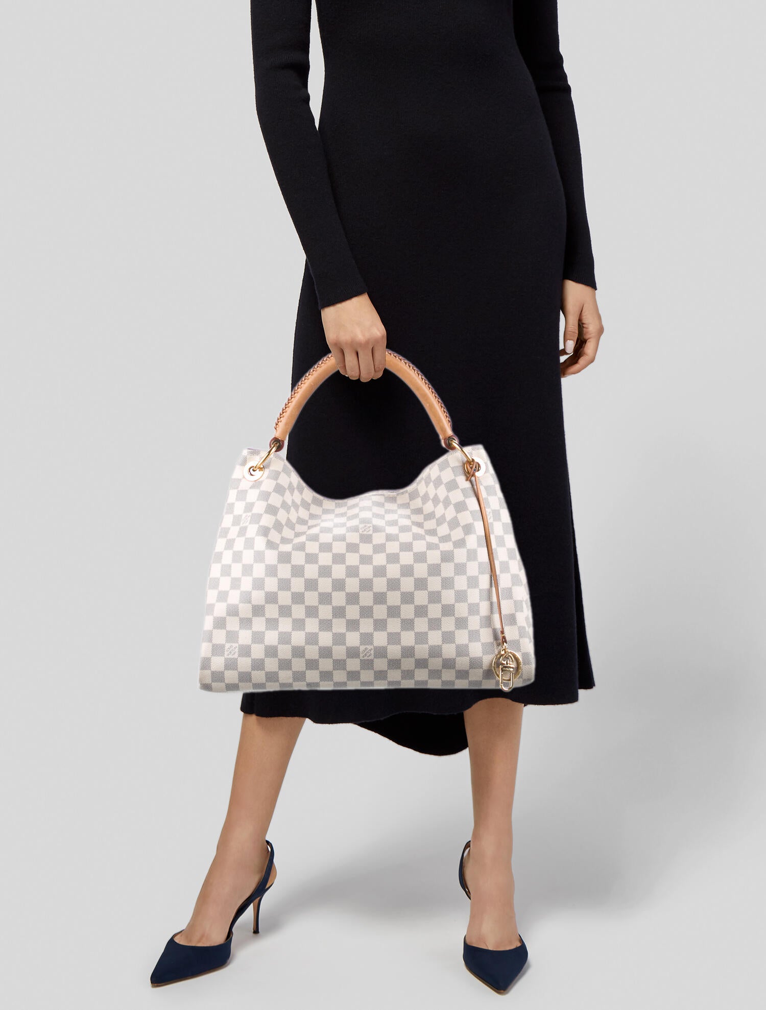 Louis Vuitton Damier Azur Beaubourg Hobo MM - Neutrals Hobos, Handbags ...
