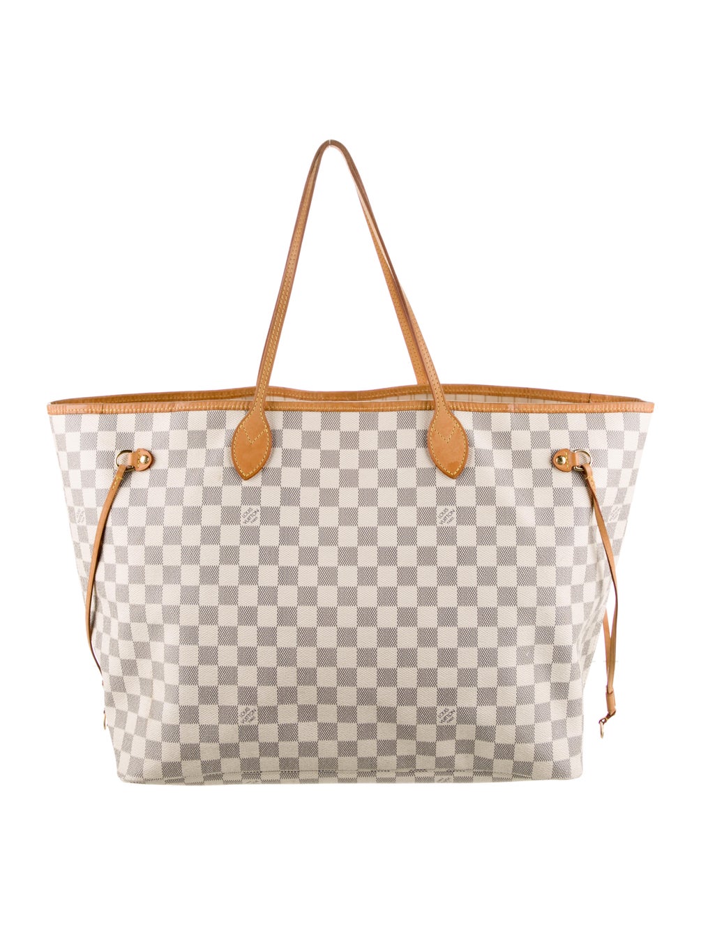 Louis Vuitton Damier Azure Neverfull GM - Neutrals Totes, Handbags ...