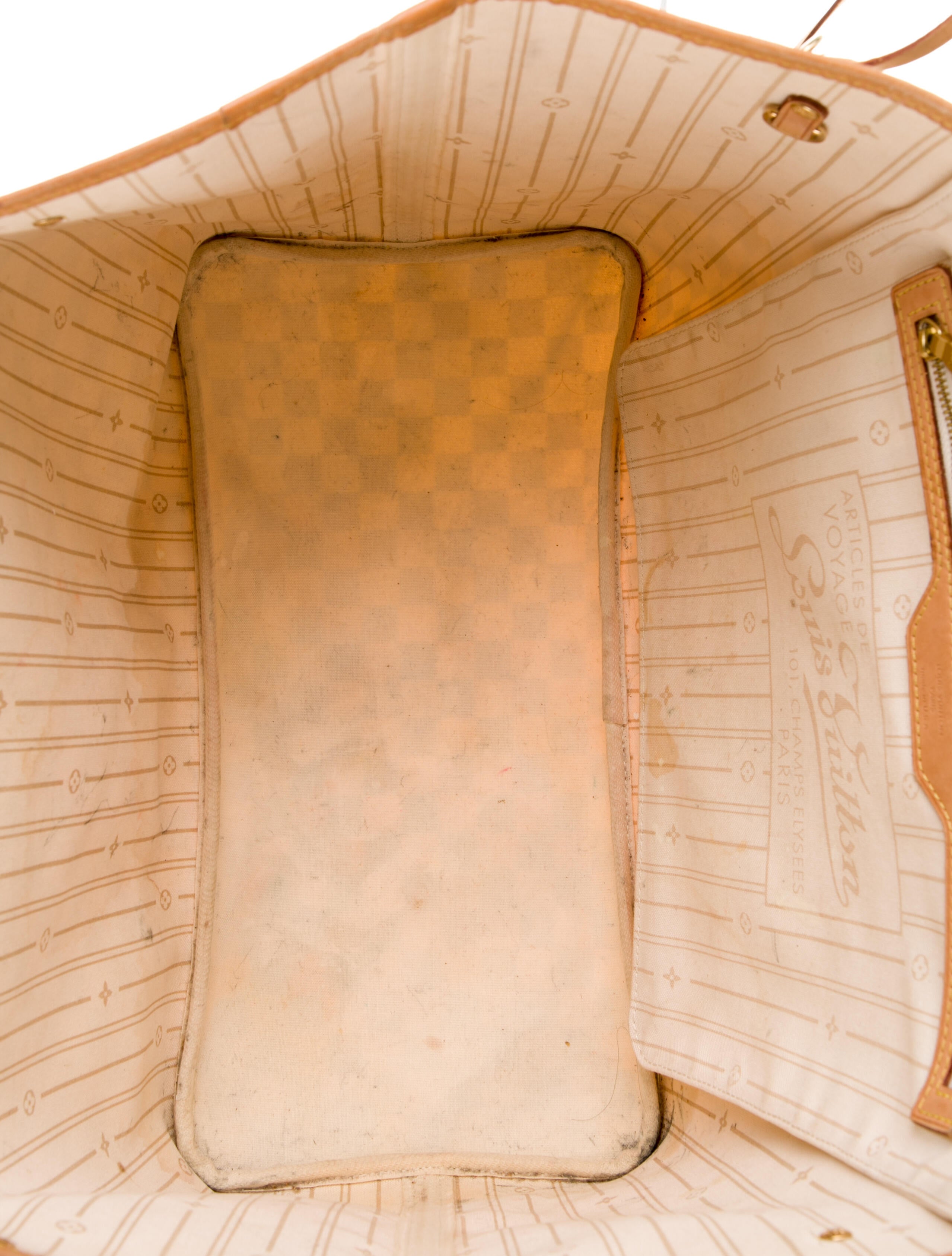 Louis Vuitton Damier Azure Neverfull GM - Neutrals Totes, Handbags ...