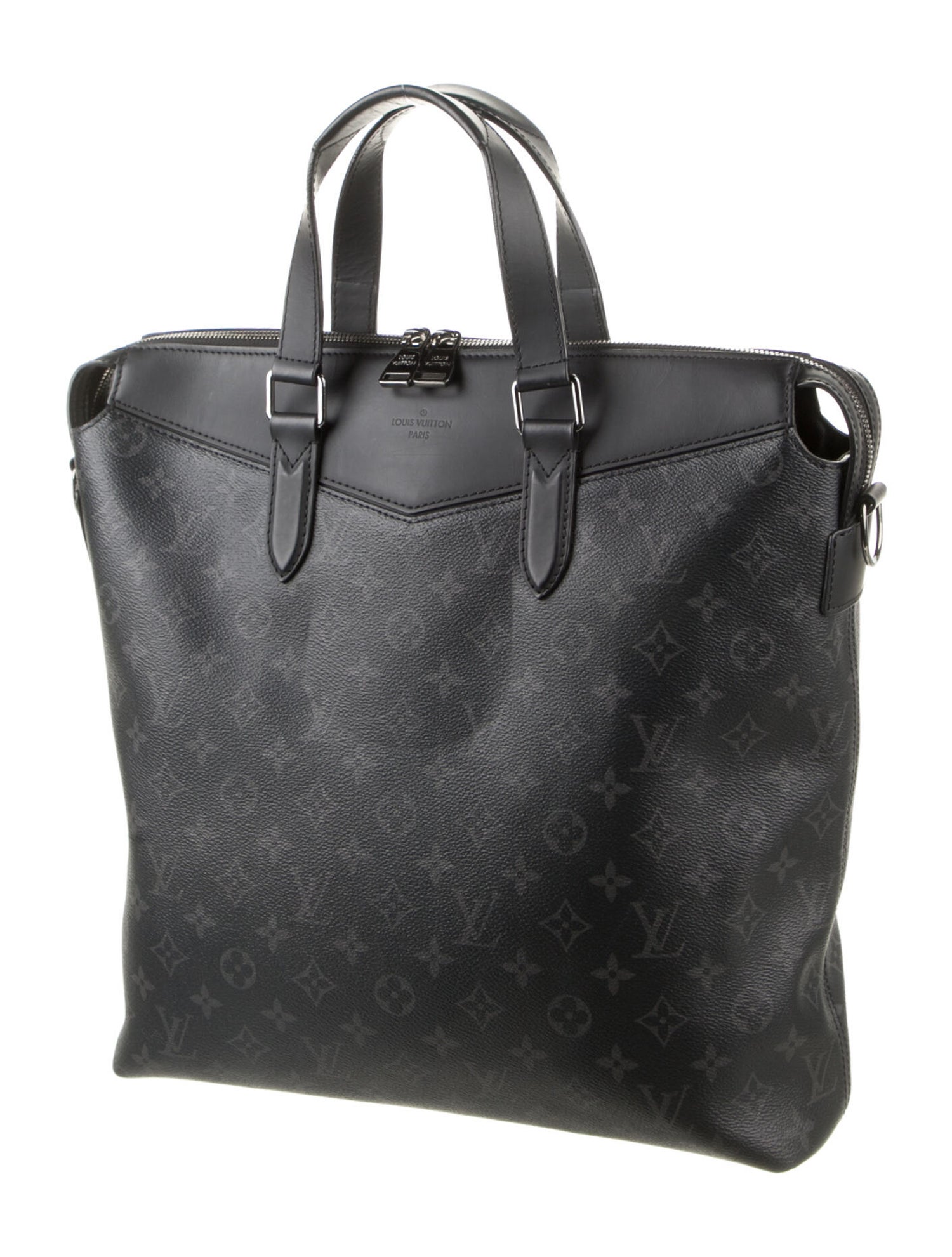 Louis Vuitton Monogram Eclipse Explorer Tote - Black Totes, Bags ...
