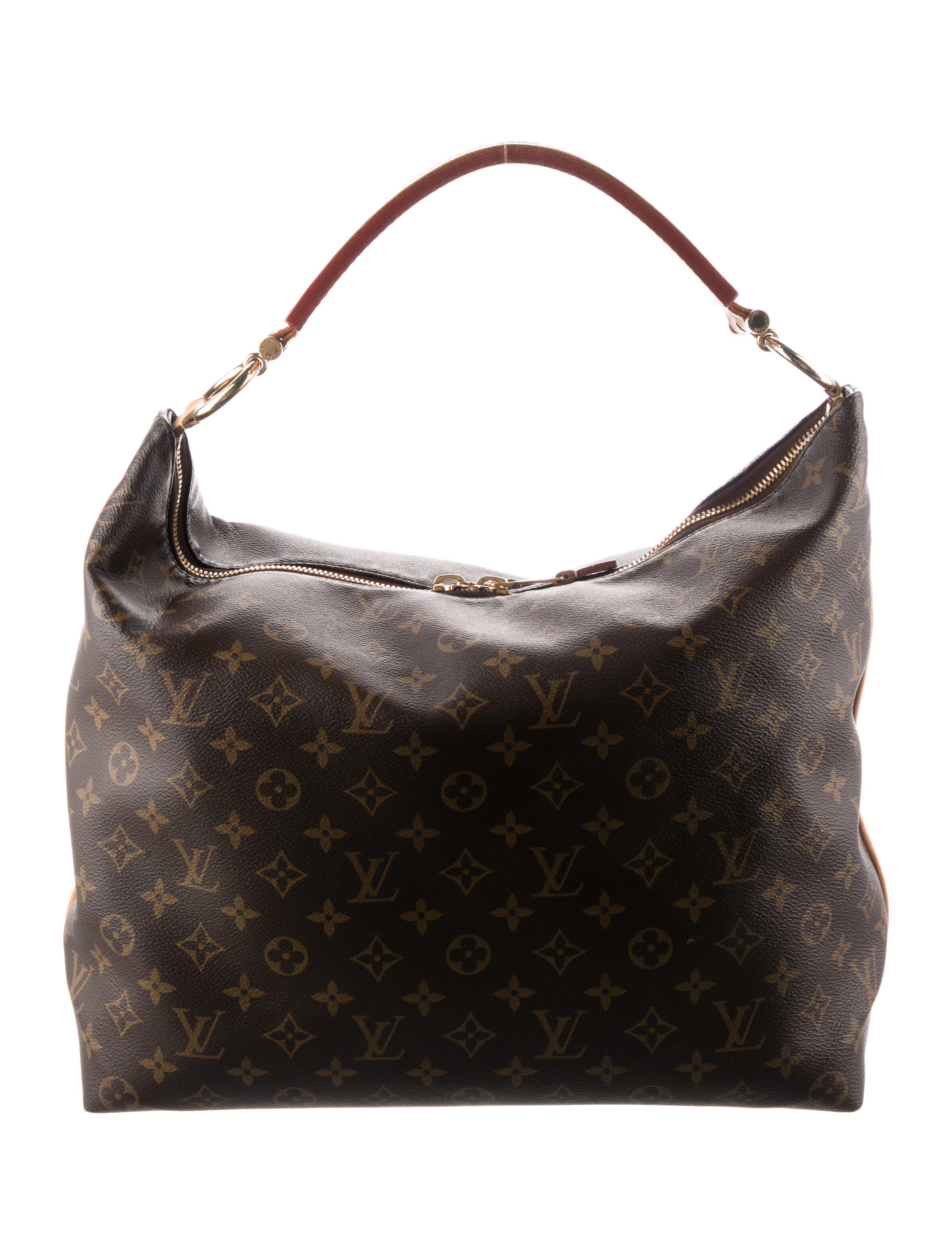 Louis Vuitton Monogram Sully MM - Brown Totes, Handbags - LOU777255 ...