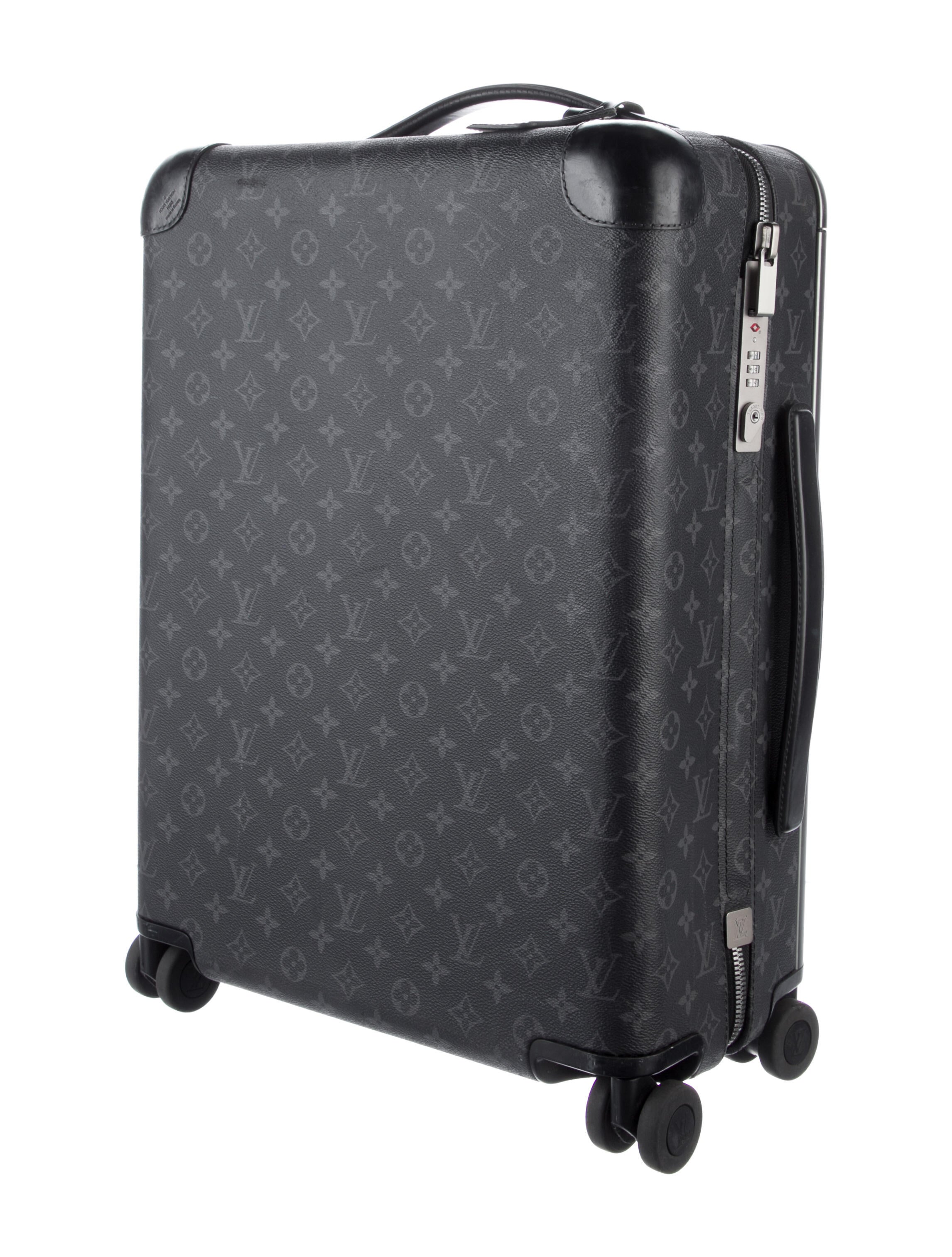 Louis Vuitton Monogram Eclipse Horizon 55 - Black Suitcases, Luggage ...