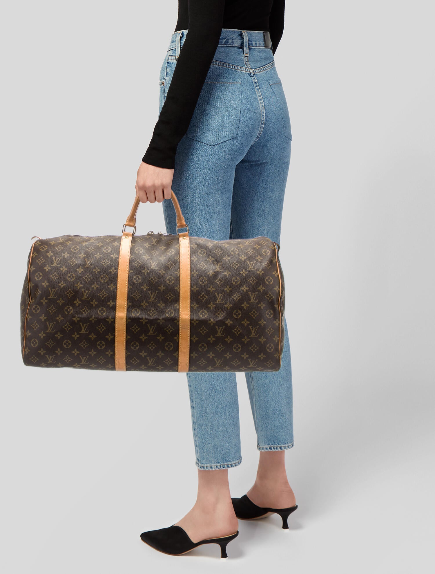 Louis Vuitton Monogram Keepall 60 - Brown Luggage and Travel, Handbags ...