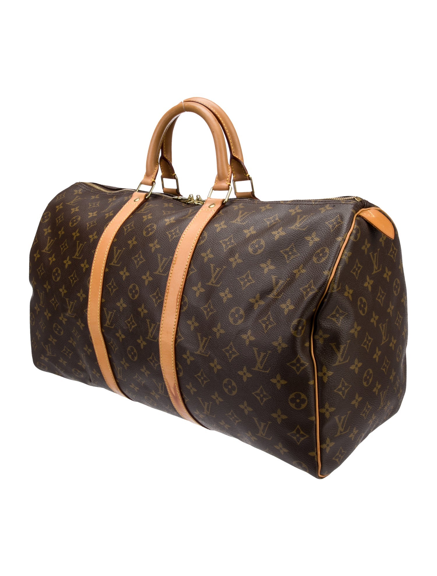 Louis Vuitton Monogram Keepall 55 - Brown Luggage and Travel, Handbags ...