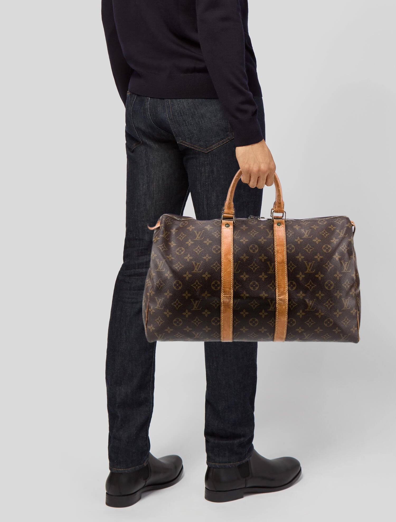 Louis Vuitton Vintage Monogram Keepall 45 - Brown Weekenders, Bags - LOU793326 | The RealReal