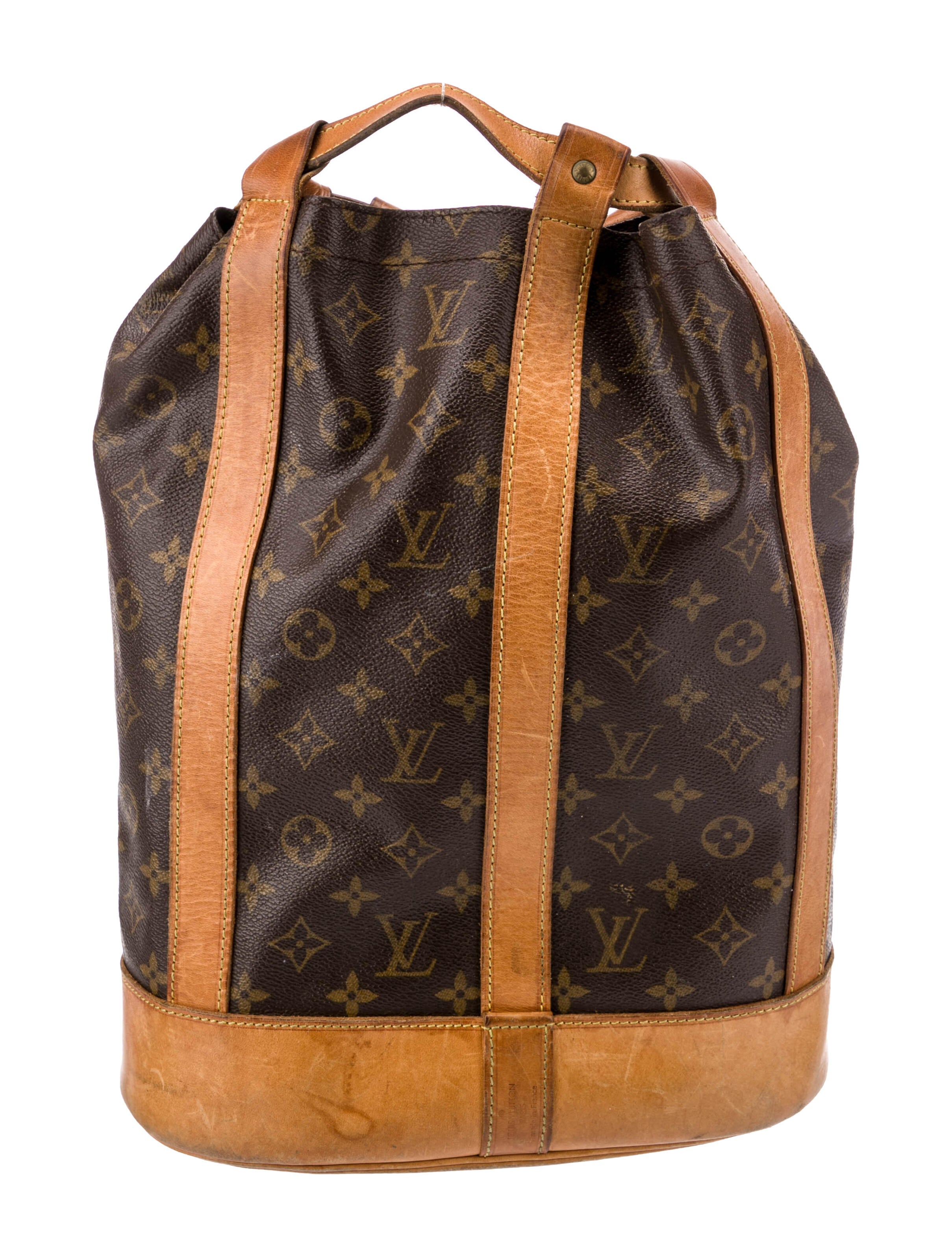 Louis Vuitton Vintage Monogram Randonnee PM - Brown Backpacks, Handbags ...