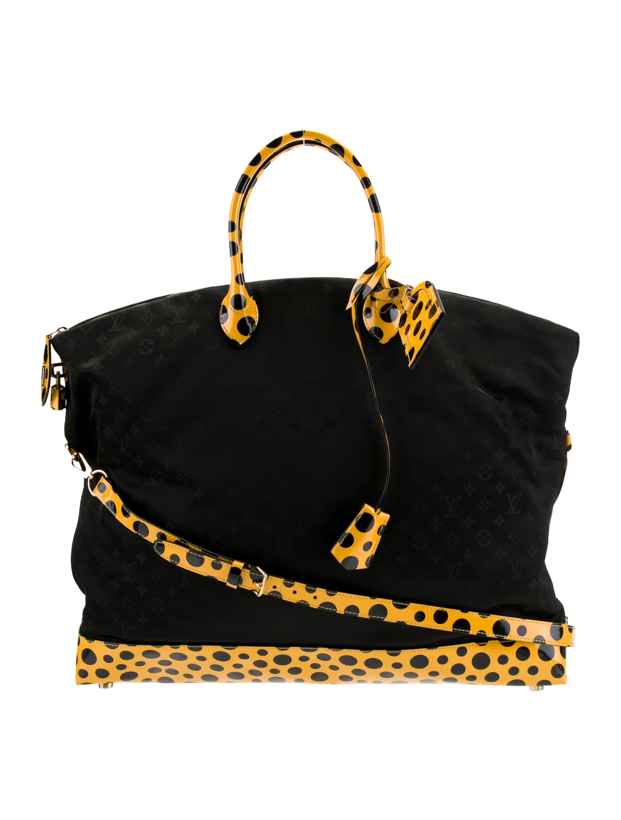 Louis Vuitton Infinity Dots Lockit Vertical GM - Black Luggage and ...