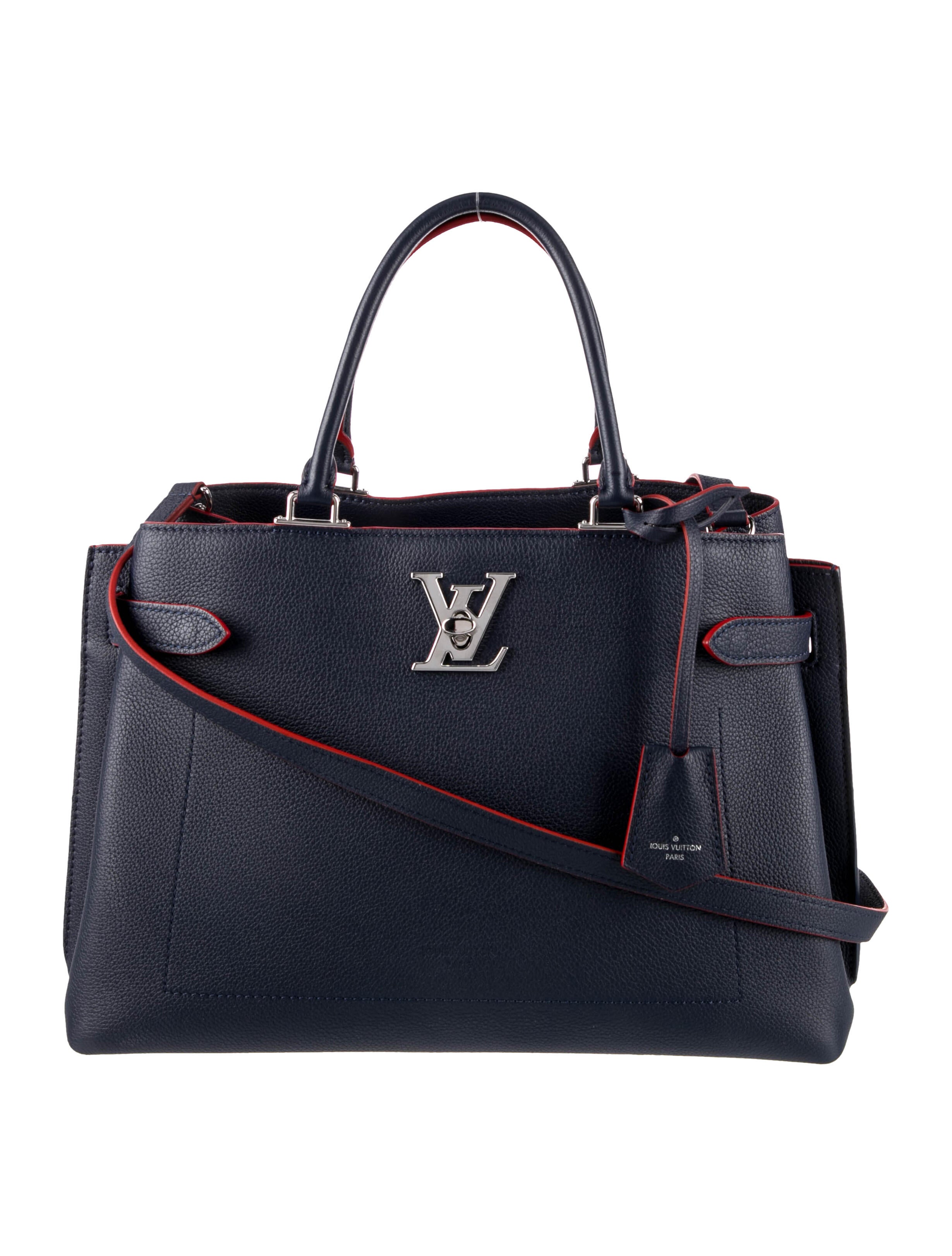 Louis Vuitton Lockme Day Bag - Blue Handle Bags, Handbags - LOU802651 ...