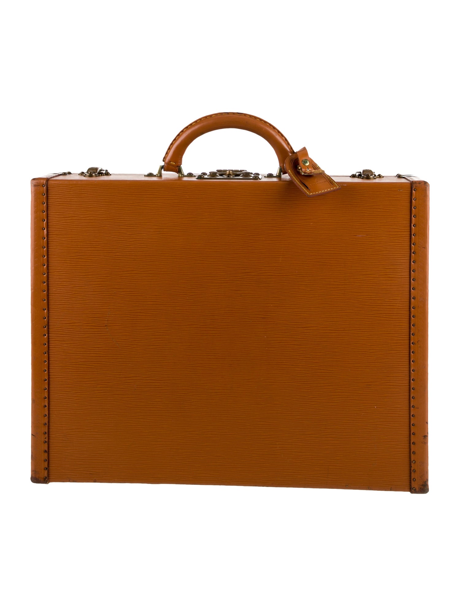 Louis Vuitton Epi President Briefcase Trunk 45 - Orange Briefcases ...