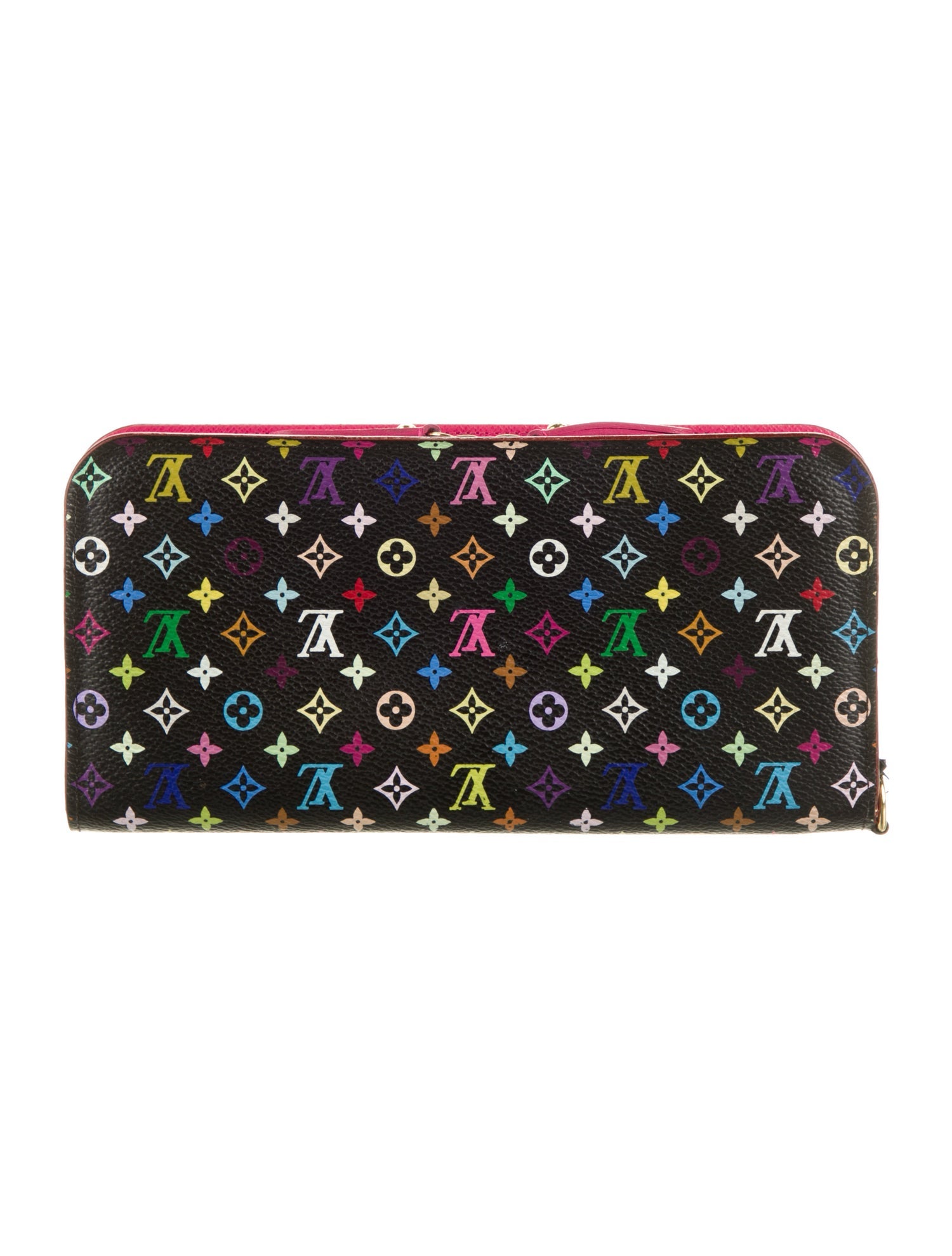 Louis Vuitton 2010 Multicolore Monogram Pattern Insolite Wallet - Black ...