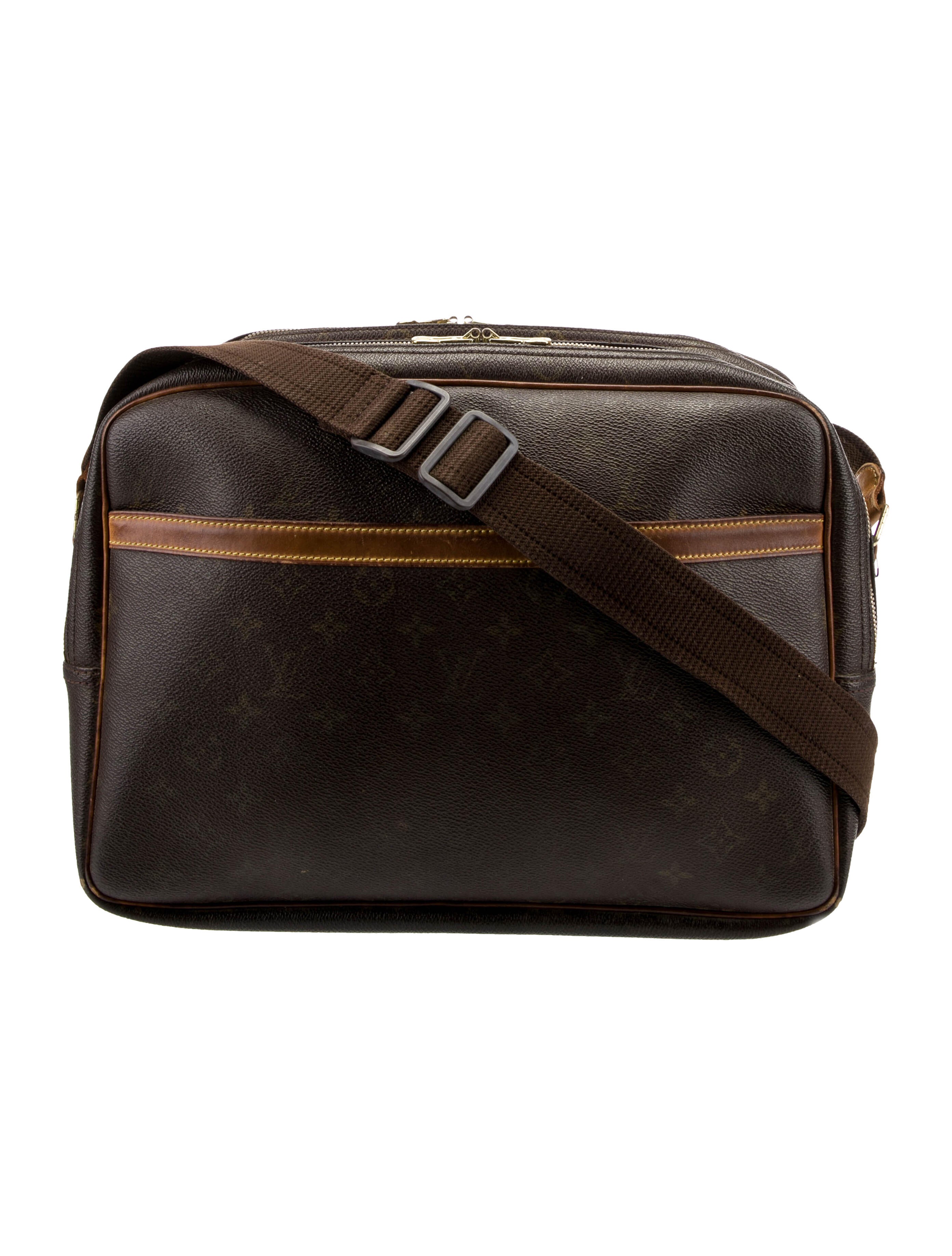Louis Vuitton Monogram Reporter GM - Brown Shoulder Bags, Handbags ...