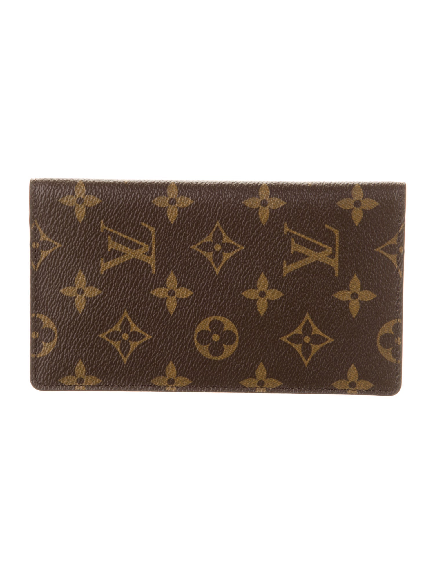 Louis Vuitton LV Monogram Coated Canvas Bifold Wallet - Brown Wallets ...