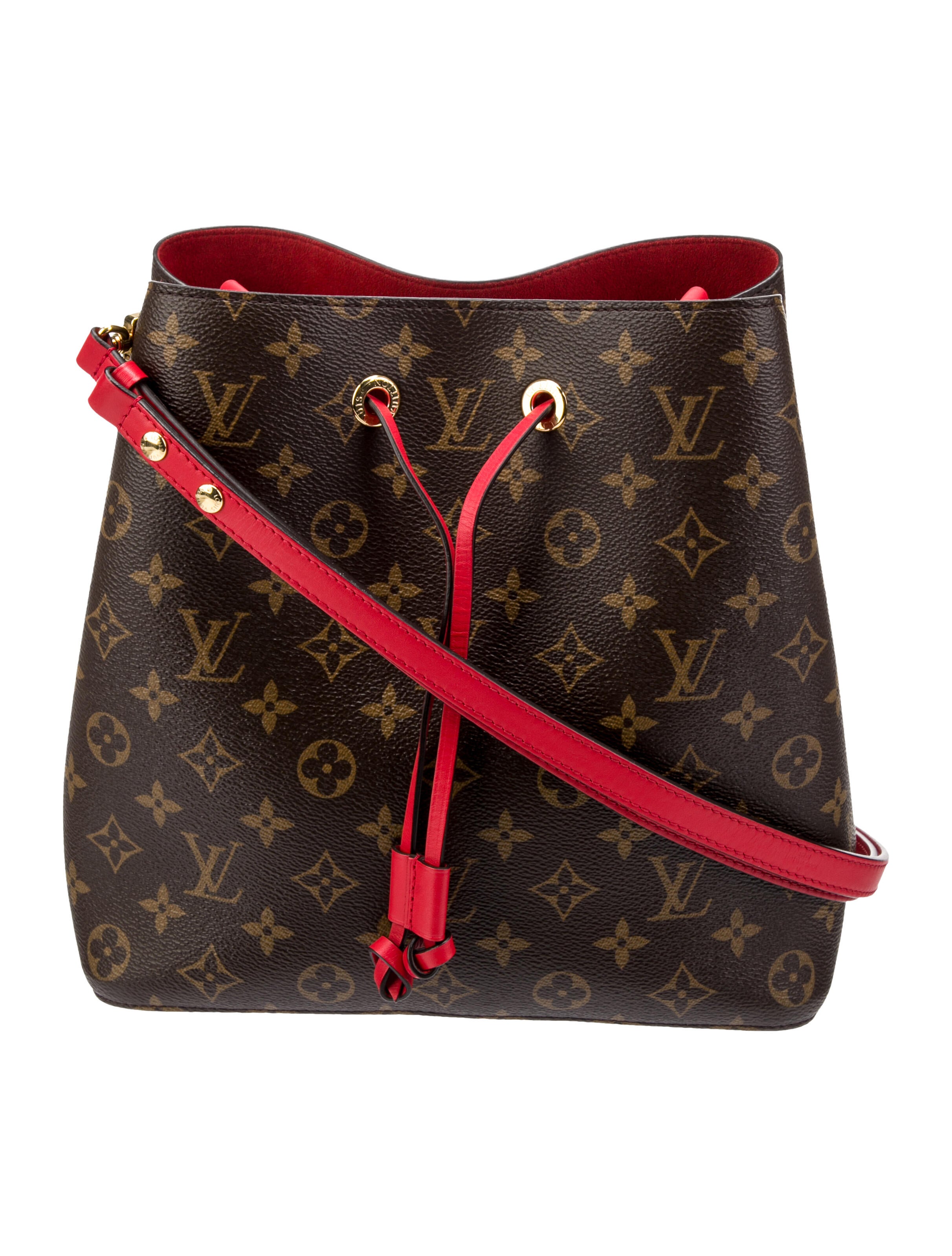 Louis Vuitton Monogram NéoNoé MM - Brown Bucket Bags, Handbags ...