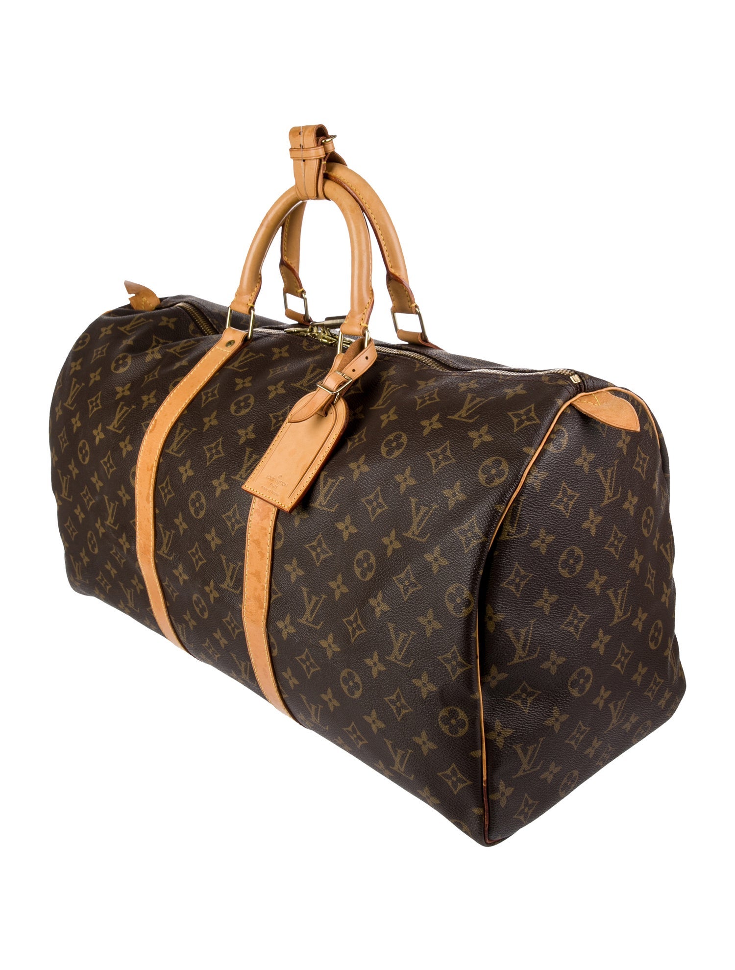 Louis Vuitton Monogram Keepall 55 - Brown Luggage and Travel, Handbags ...