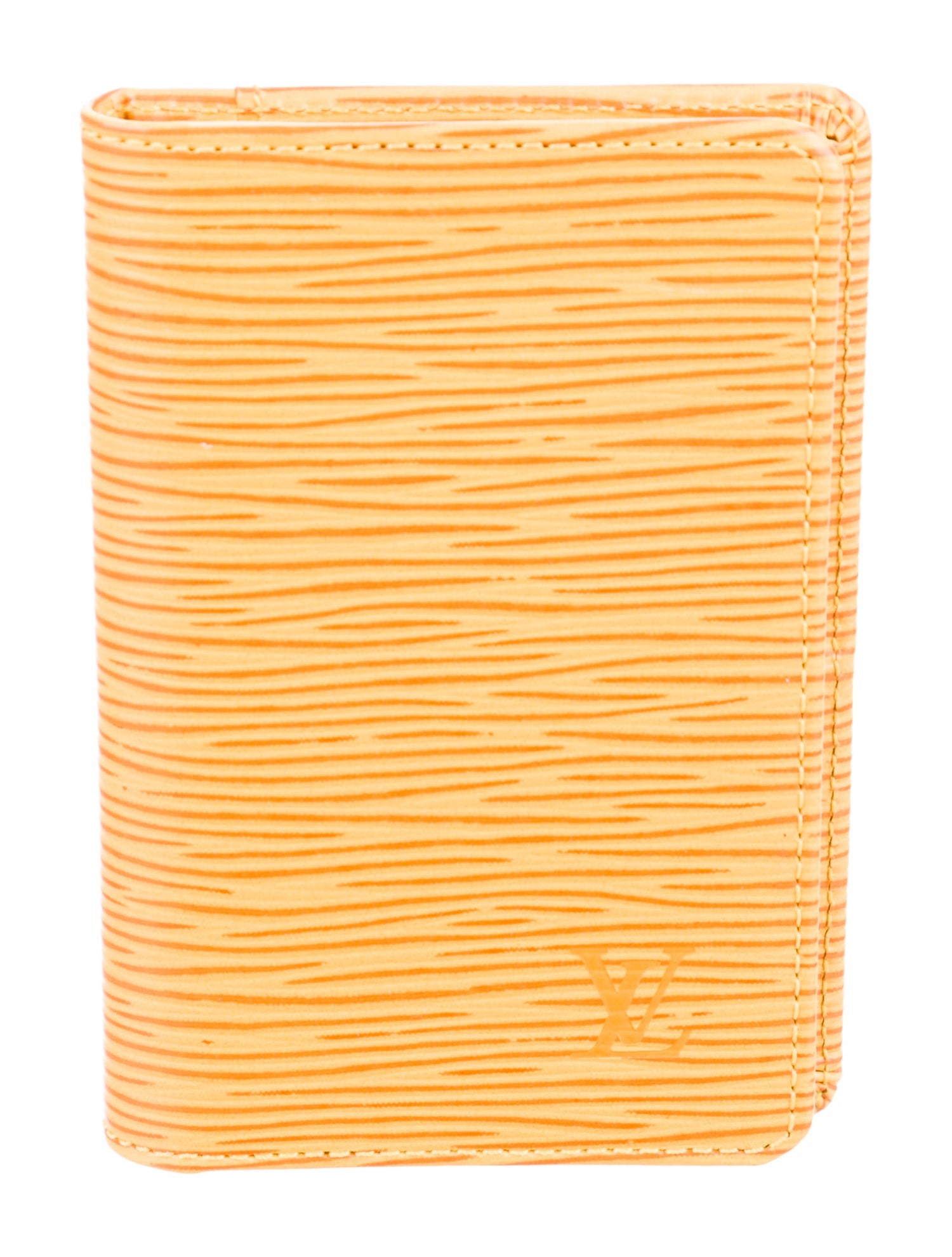 Louis Vuitton Leather Bifold Wallet - Yellow Wallets, Accessories ...