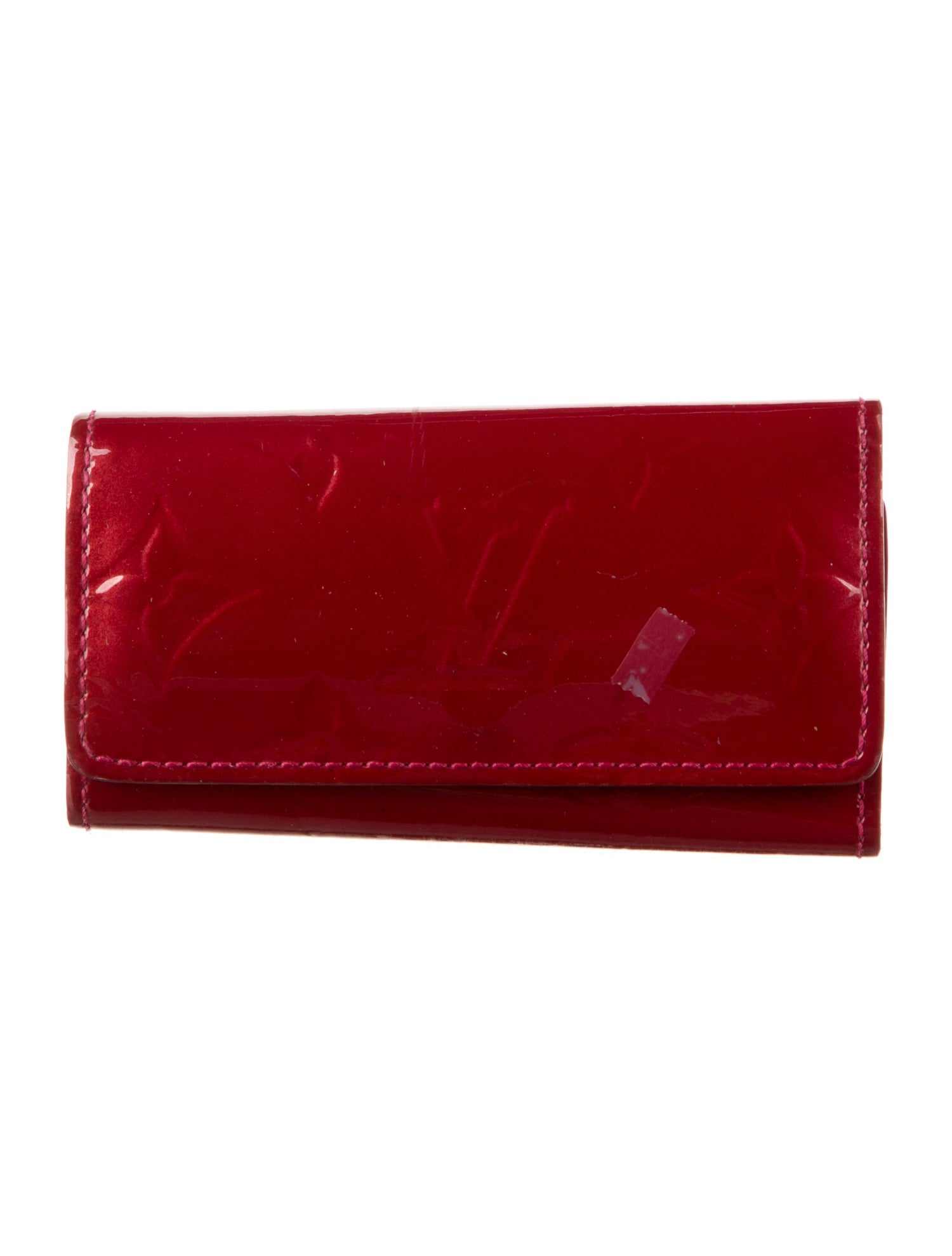 Louis Vuitton Patent Leather Trifold Wallet - Red Wallets, Accessories ...