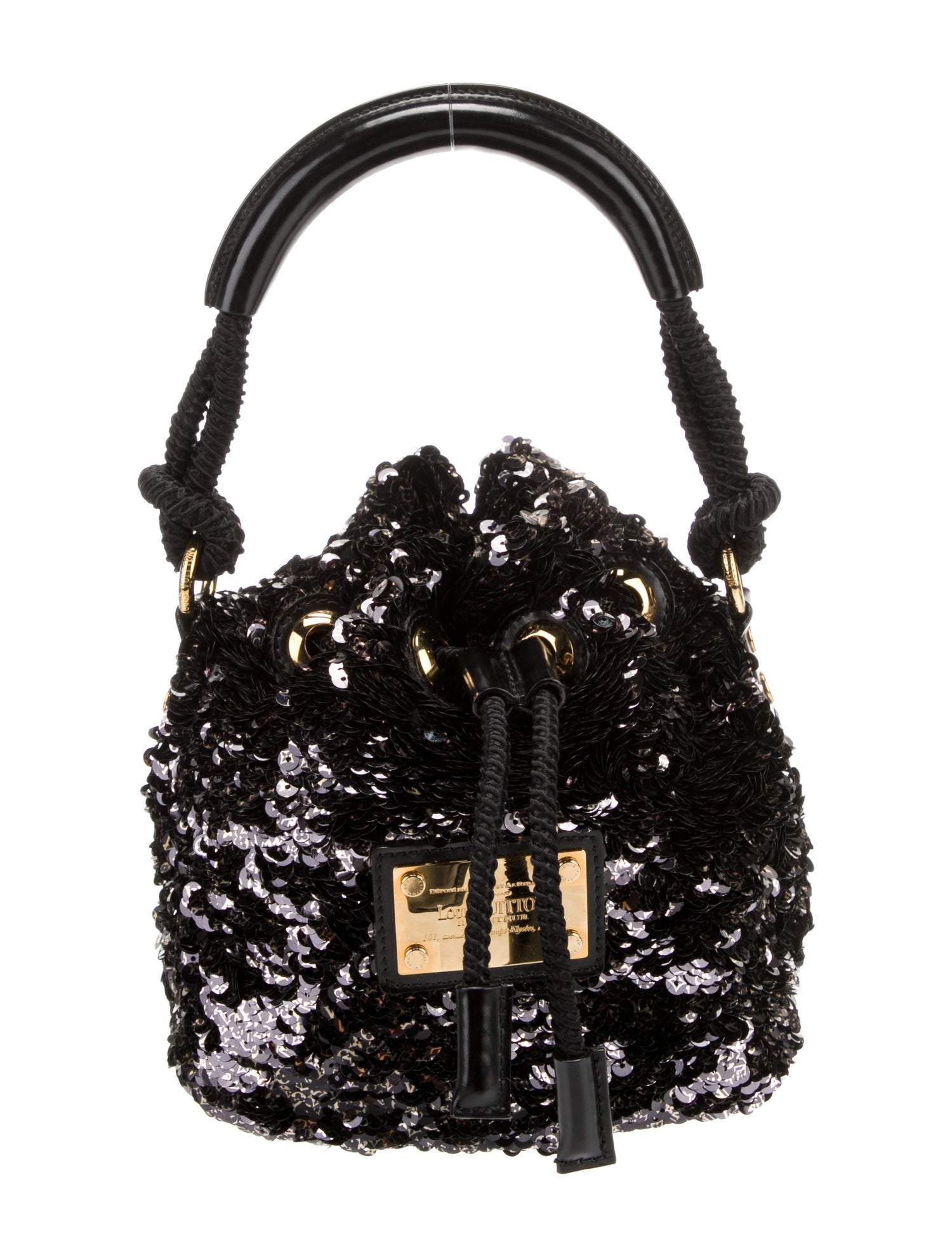 Louis Vuitton Mini Noe Rococo Bag - Black Handle Bags, Handbags ...