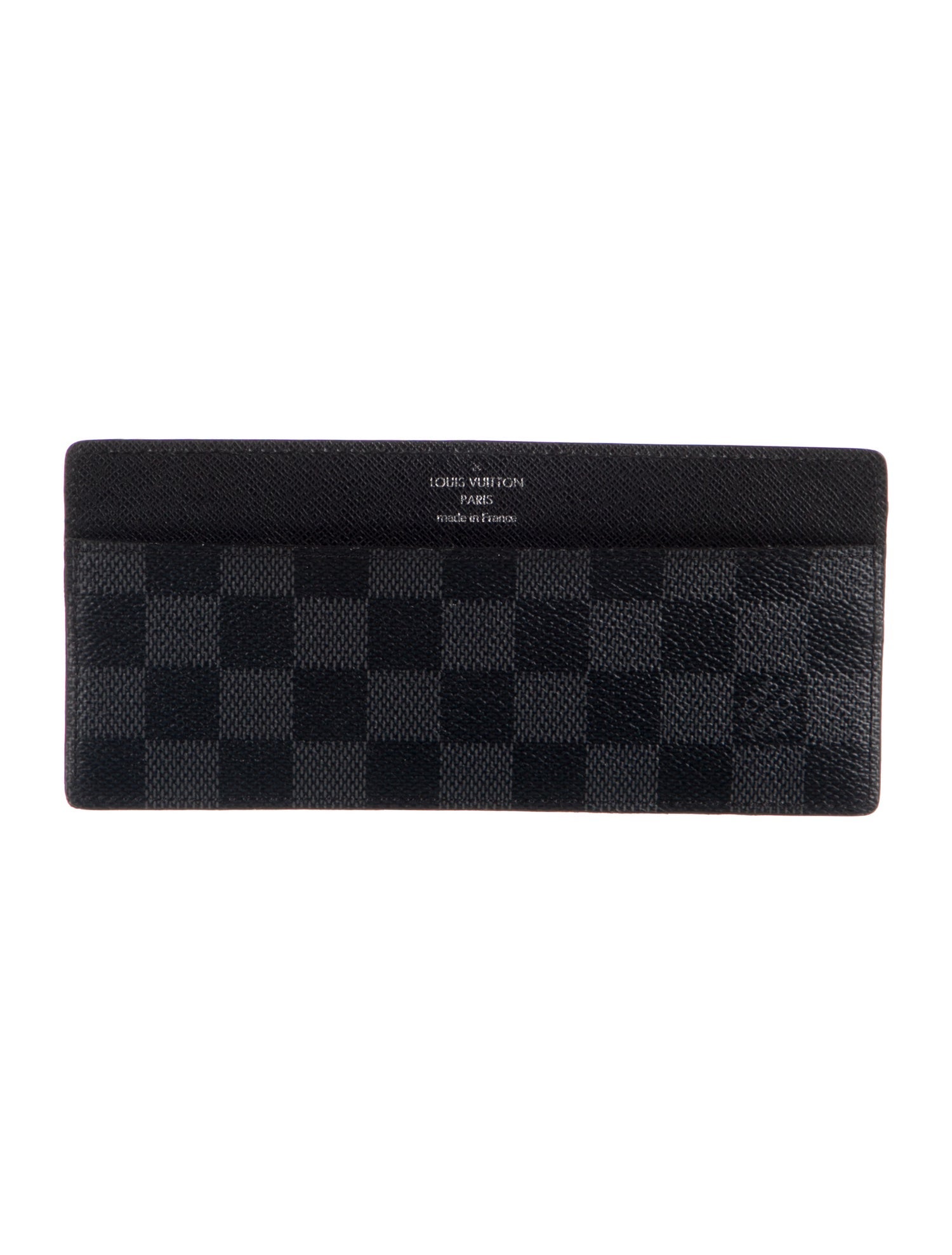 Louis Vuitton Damier Graphite Pattern Coated Canvas Continental Wallet ...