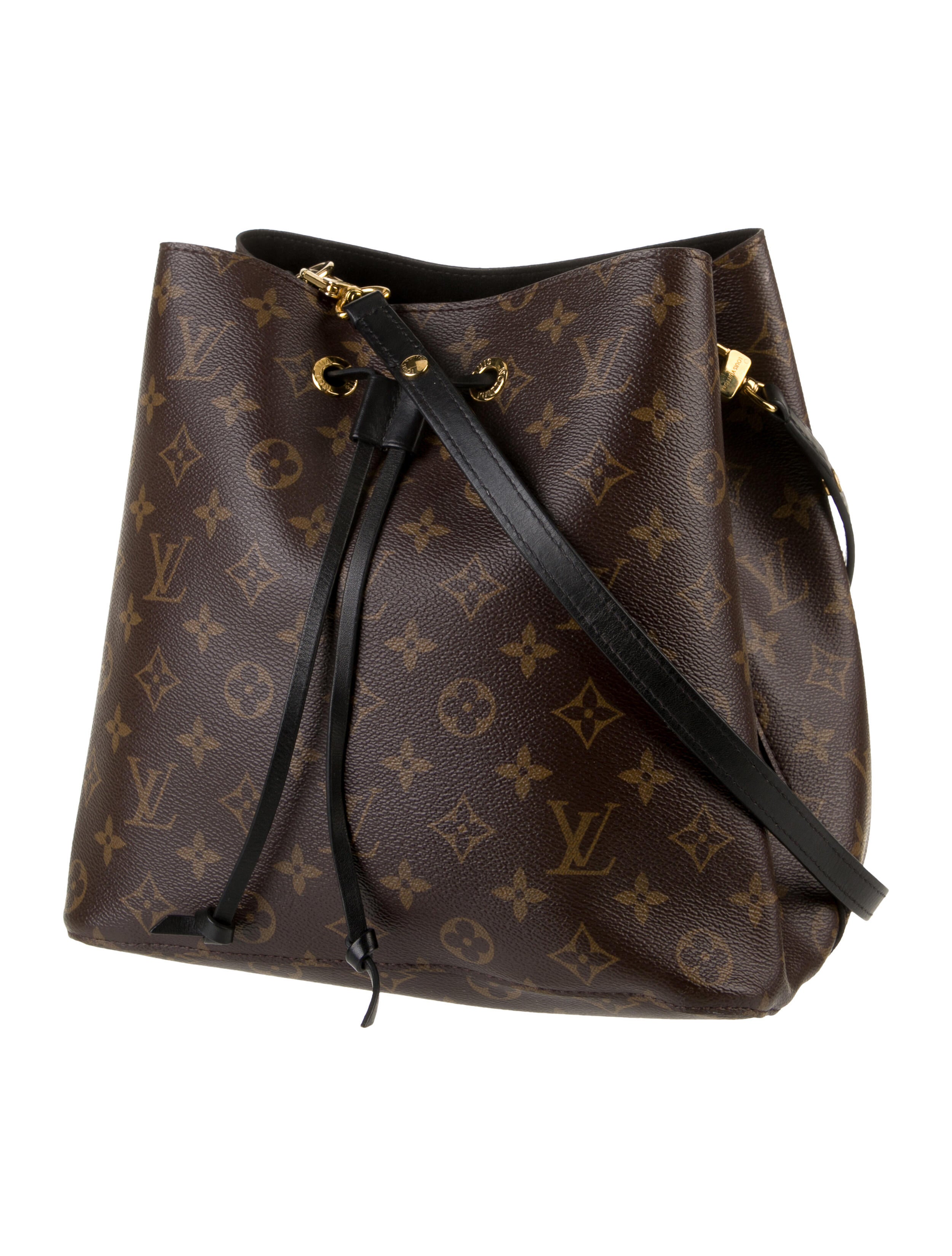 Louis Vuitton 2021 Monogram Raffia Neonoe MM - Neutrals Bucket Bags ...
