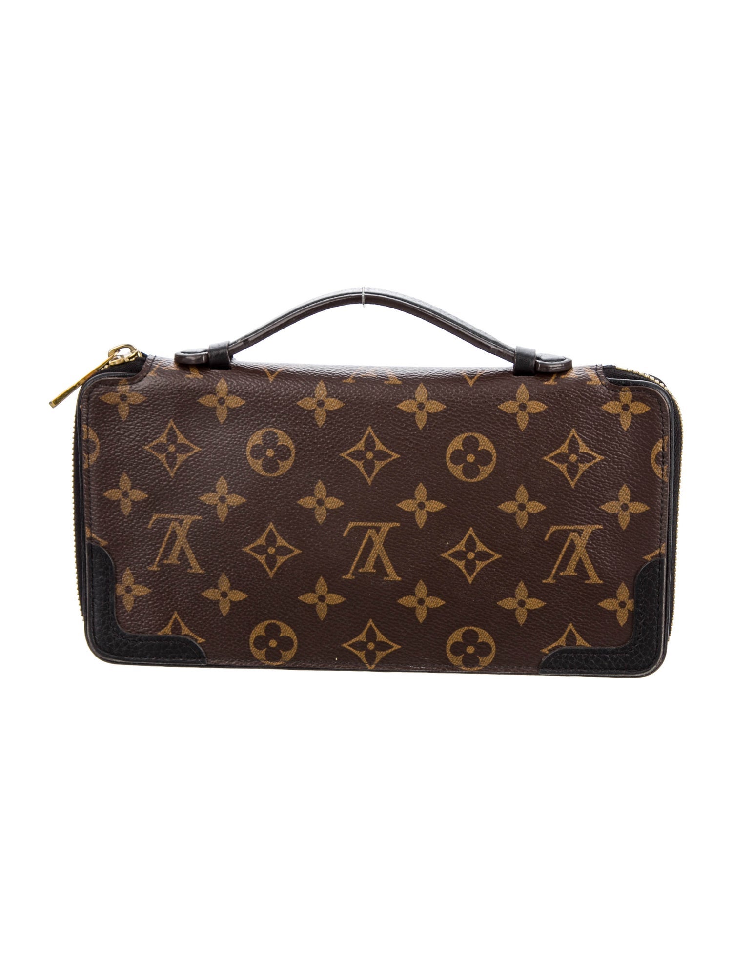 Louis Vuitton 2015 LV Monogram Macassar Zippy XL Wallet - Brown Wallets ...