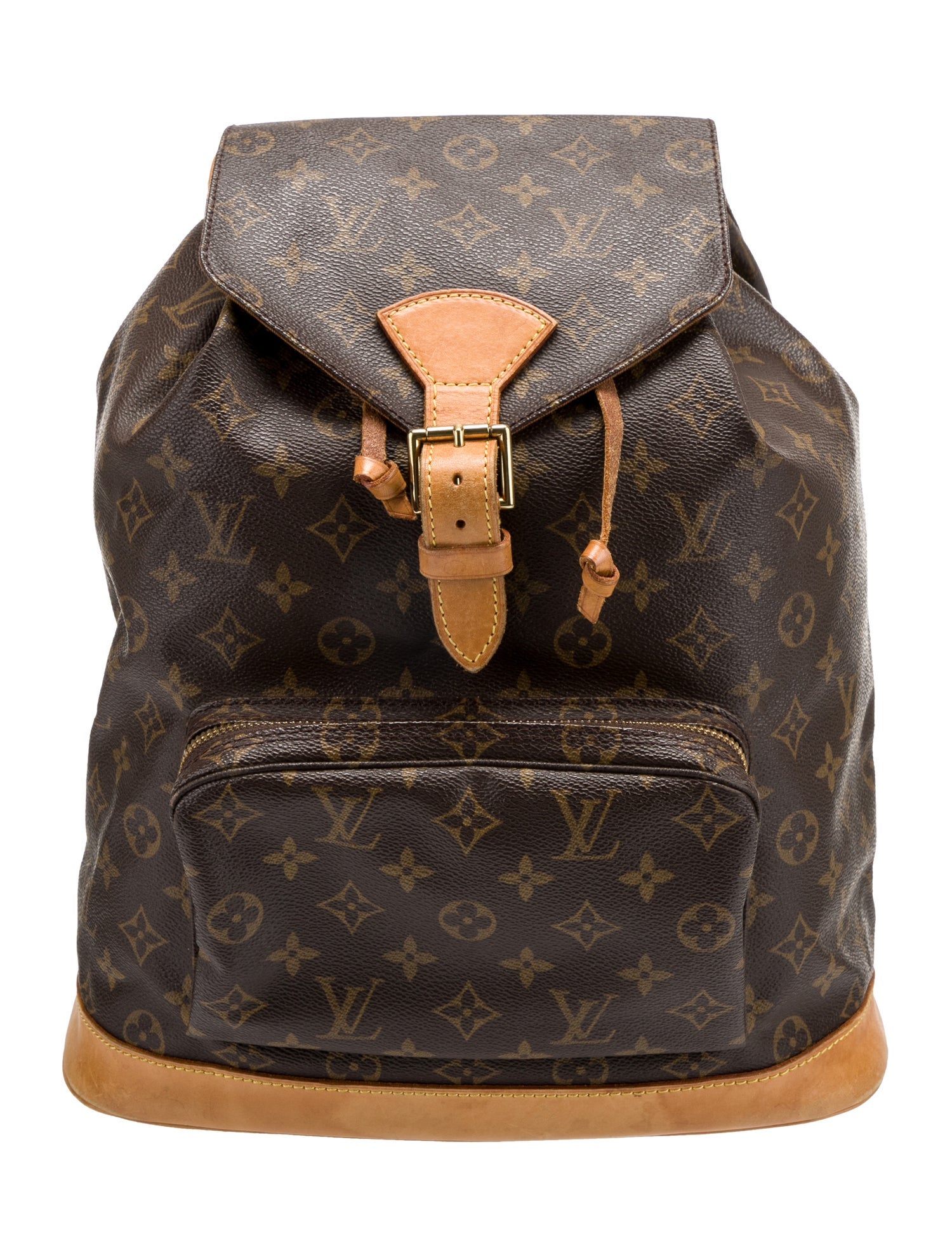 Louis Vuitton Monogram Montsouris GM - Brown Backpacks, Handbags ...