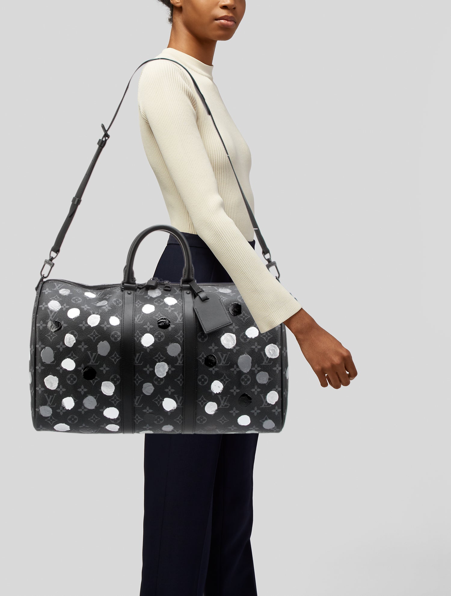 Louis Vuitton x Yayoi Kusama Dots Infinity Monogram Eclipse Keepall ...