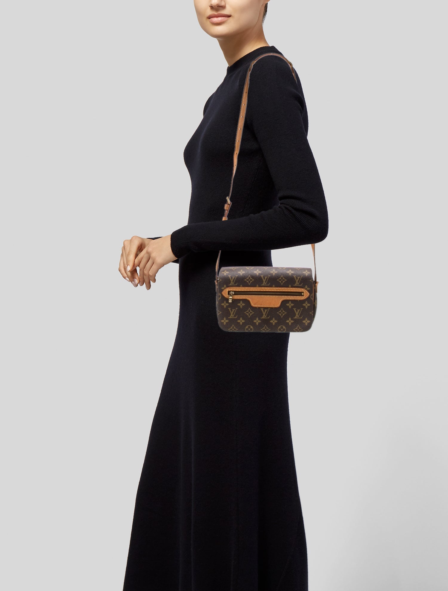 Louis Vuitton Vintage Monogram St. Germain - Brown Crossbody Bags ...
