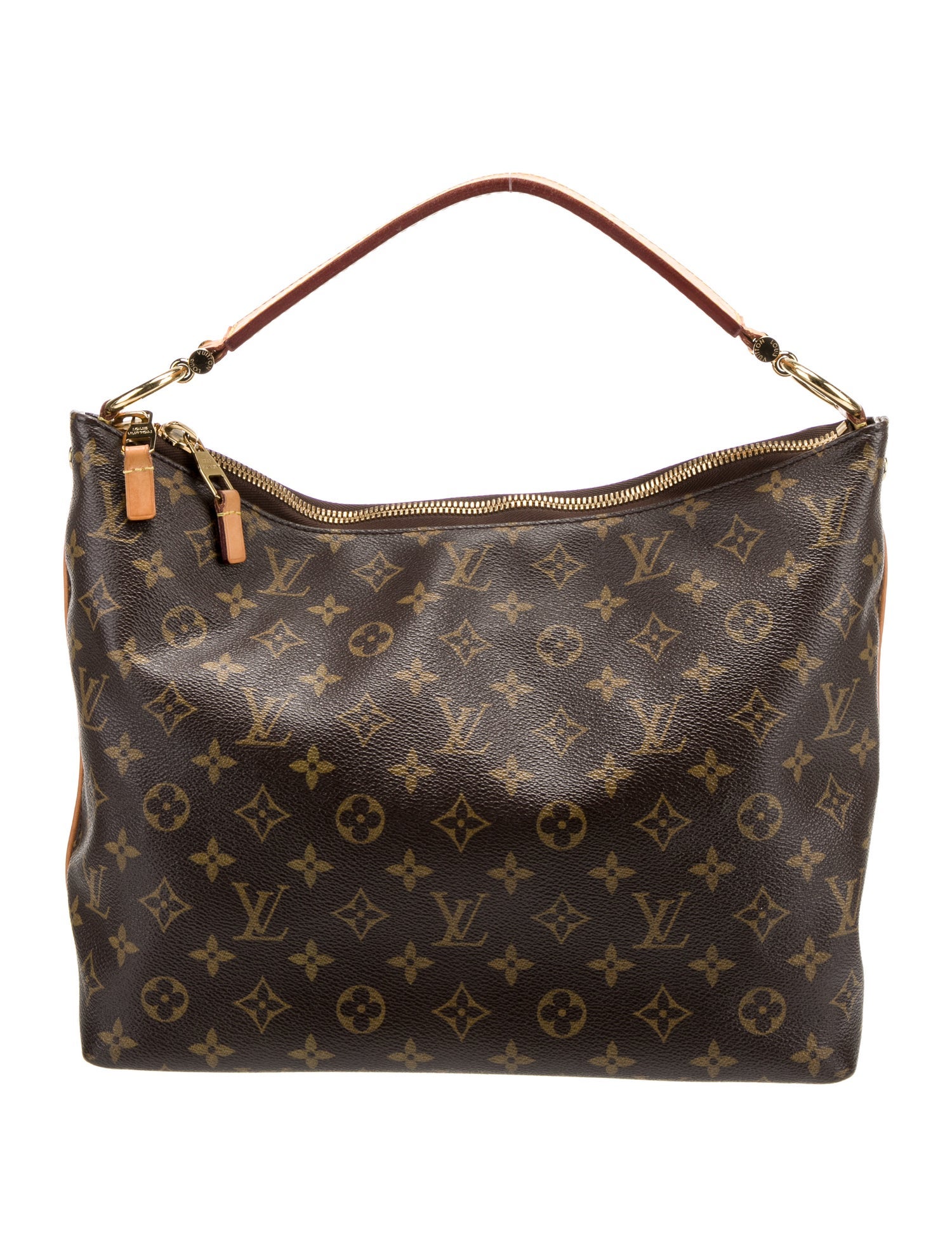 Louis Vuitton Monogram Sully PM - Brown Shoulder Bags, Handbags ...