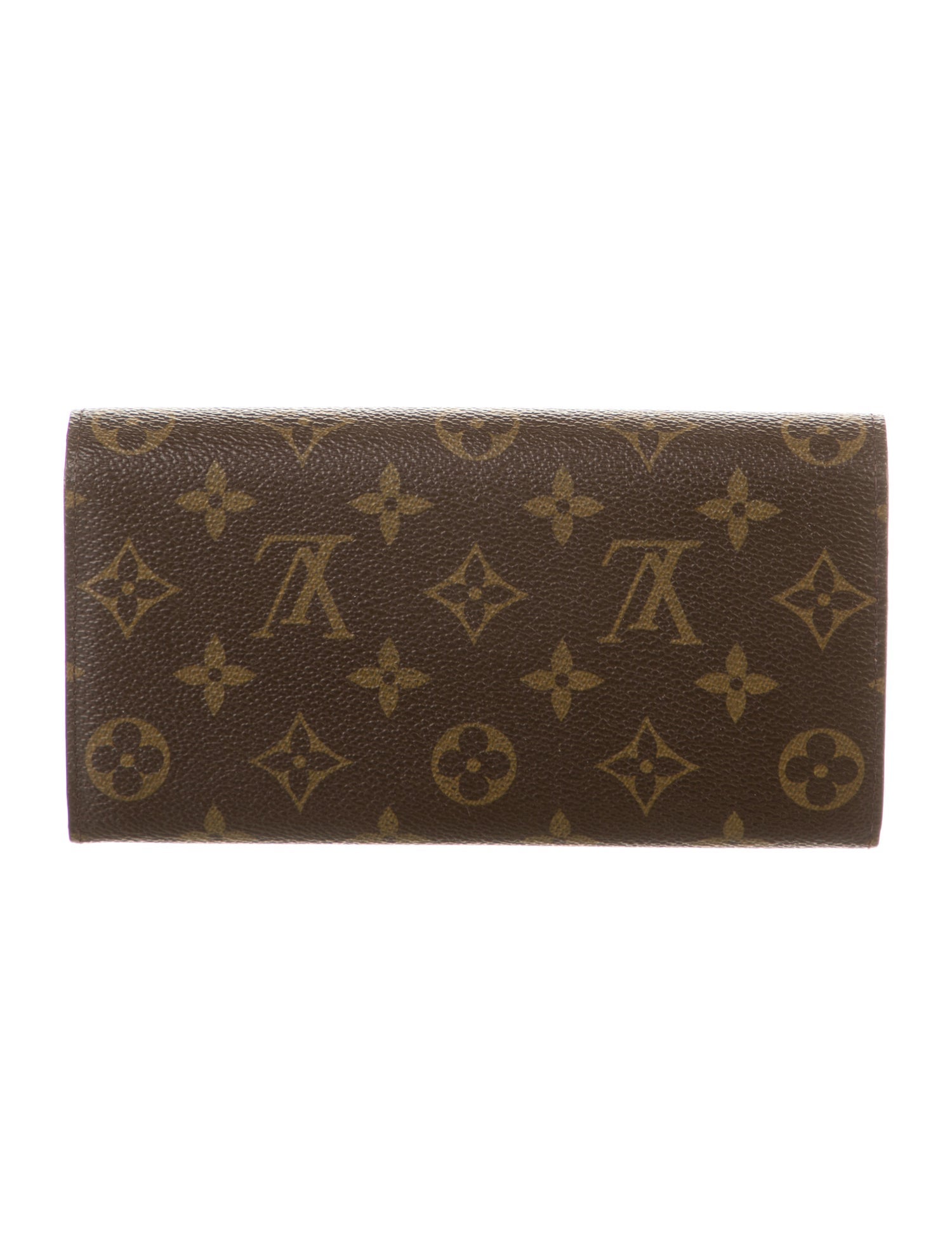 Louis Vuitton Monogram Pattern Coated Canvas Etoile Sarah Wallet ...