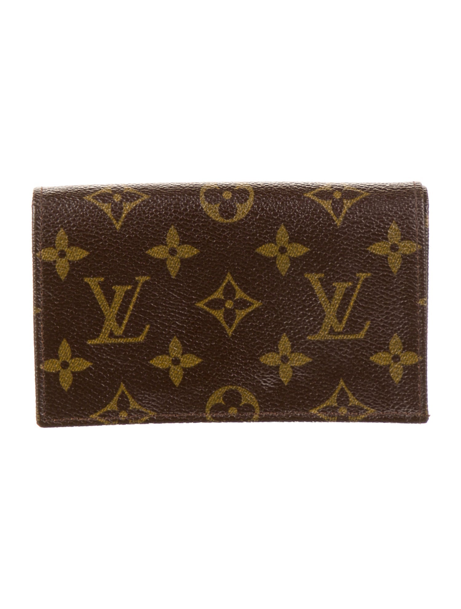 Louis Vuitton Vintage LV Monogram Trésor Wallet - Brown Wallets ...