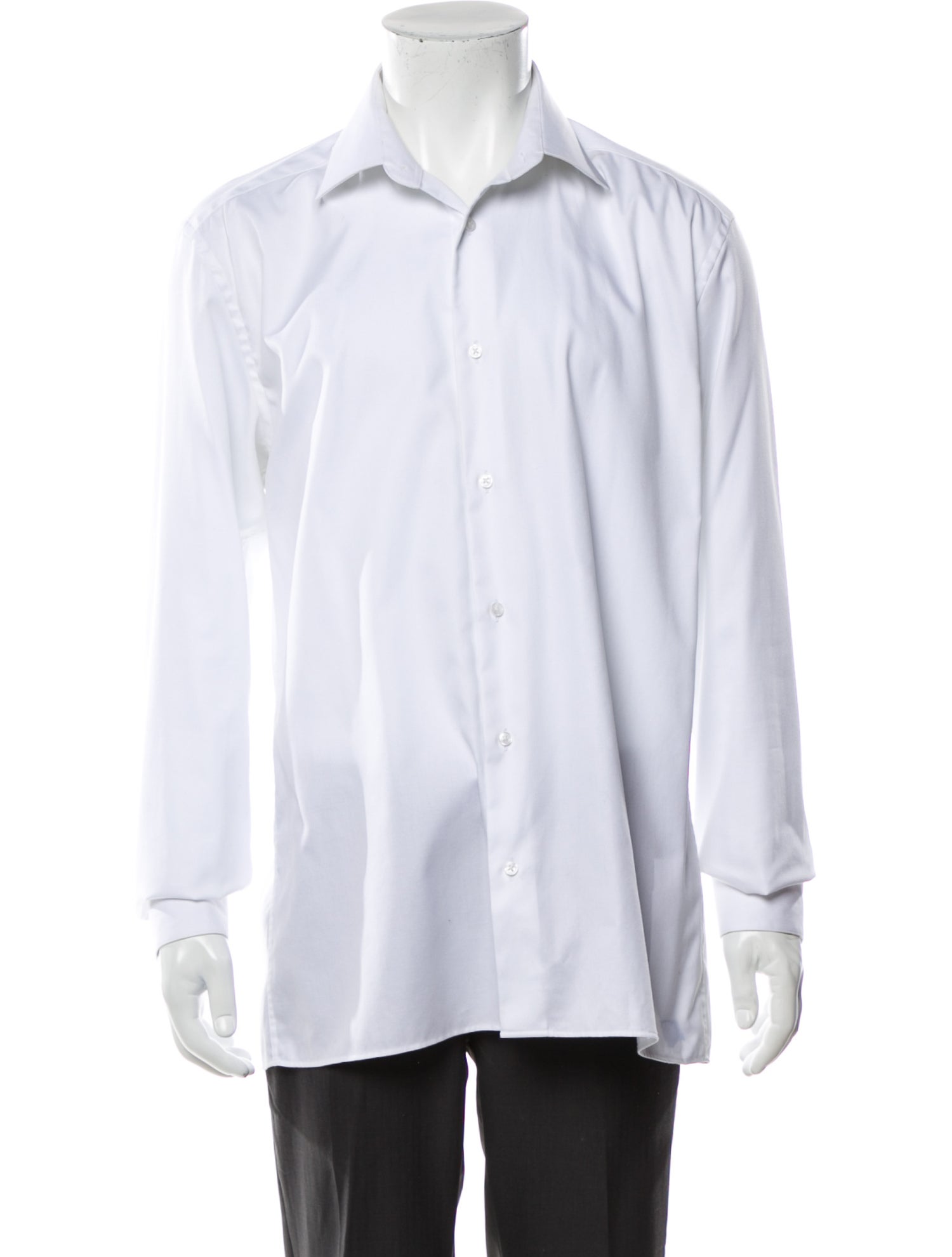 Louis Vuitton 2018 Monogram Pattern Dress Shirt - White Dress Shirts ...