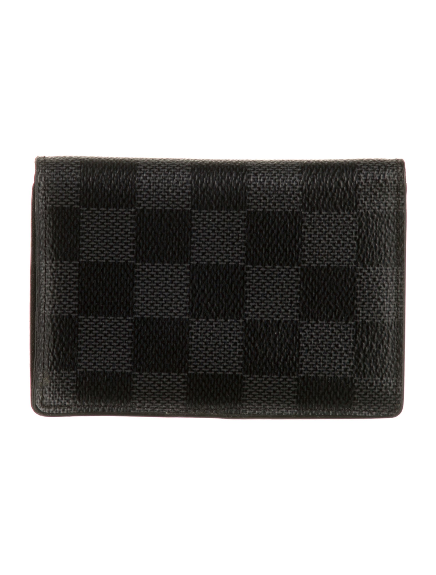 Louis Vuitton 2021 Damier Graphite Pattern Bifold Wallet - Black ...