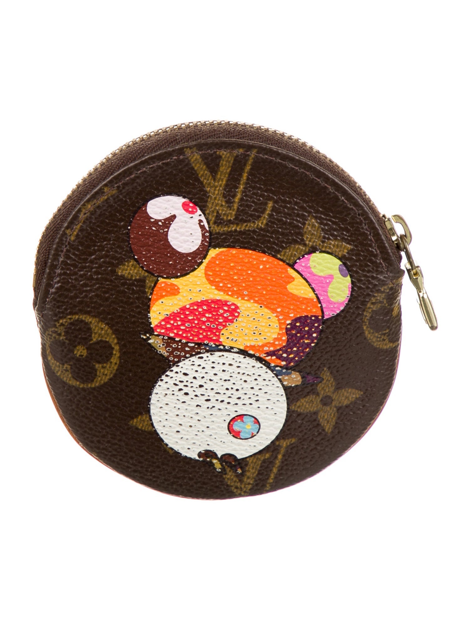 Louis Vuitton 2020 LV Monogram Round Coin Purse - Brown Wallets ...