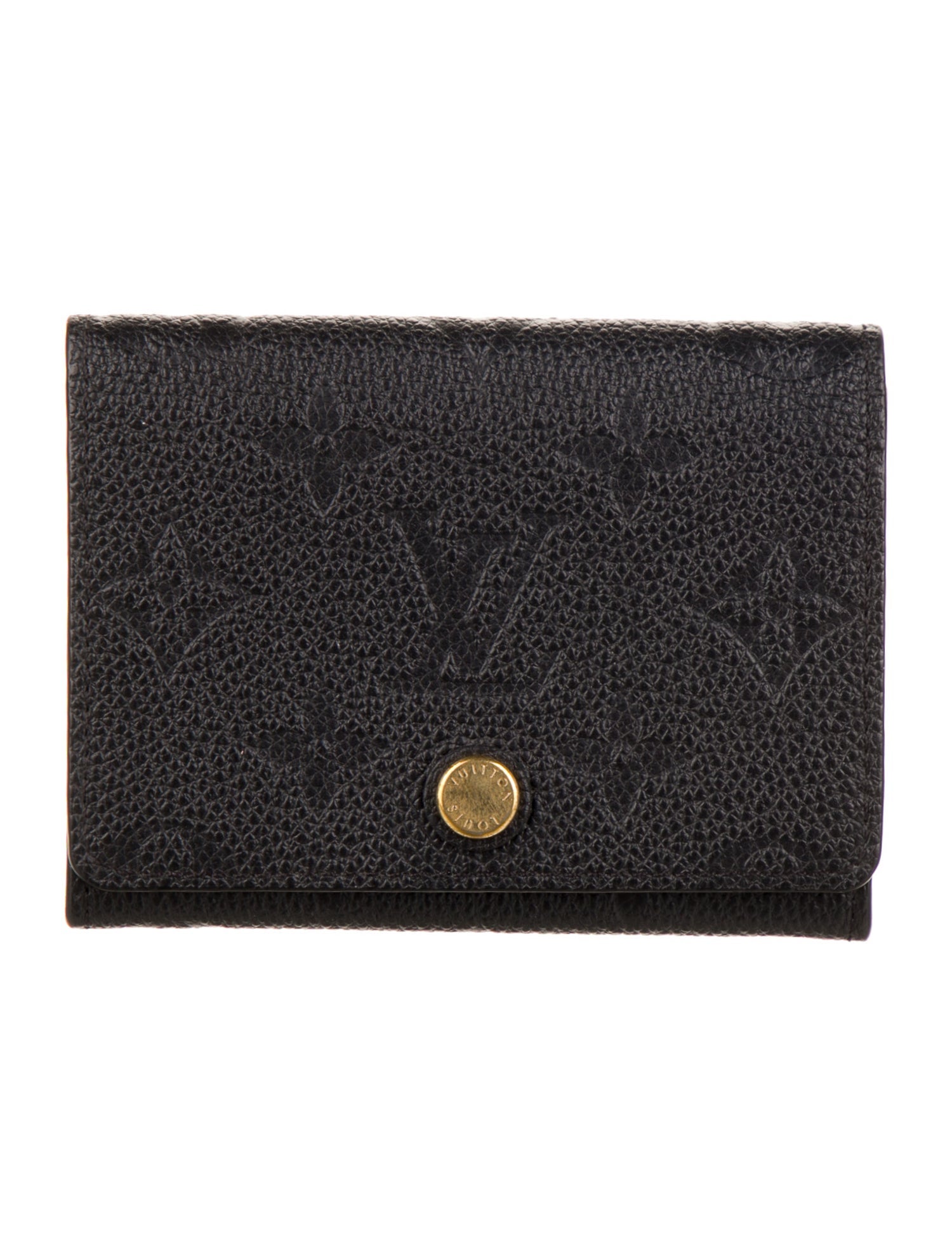Louis Vuitton 2020 LV Monogram Card Case - Black Wallets, Accessories ...