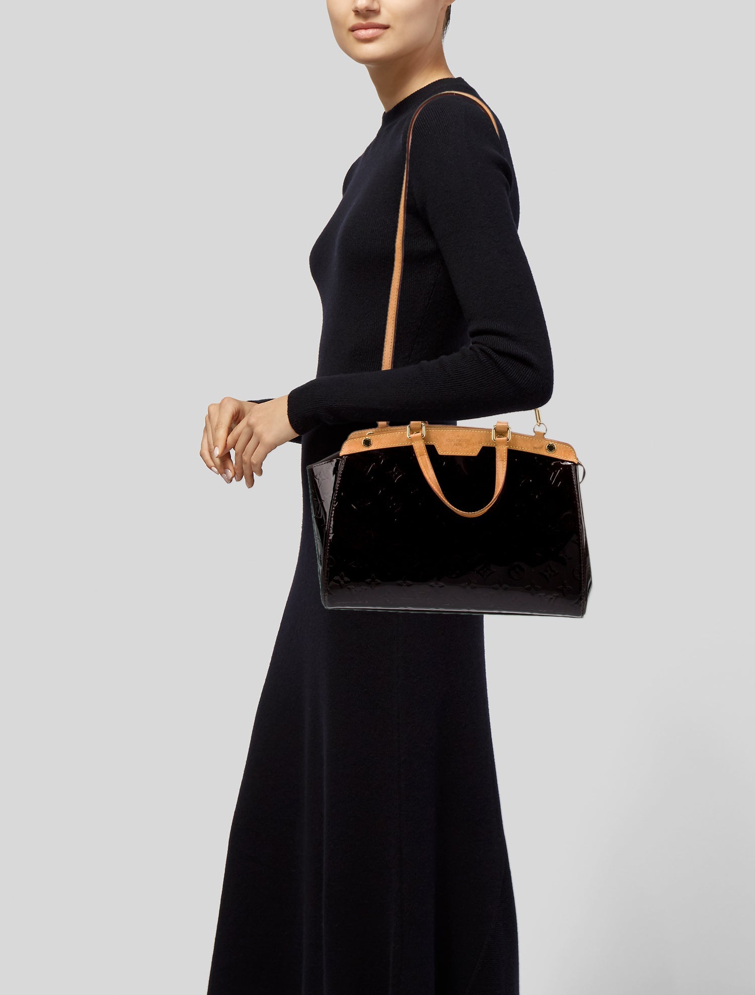 Louis Vuitton Monogram Vernis Brea MM - Green Totes, Handbags ...