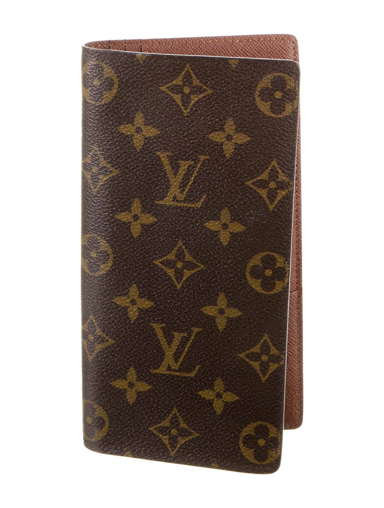 Louis Vuitton Vintage LV Monogram Bifold Wallet - Brown Wallets ...