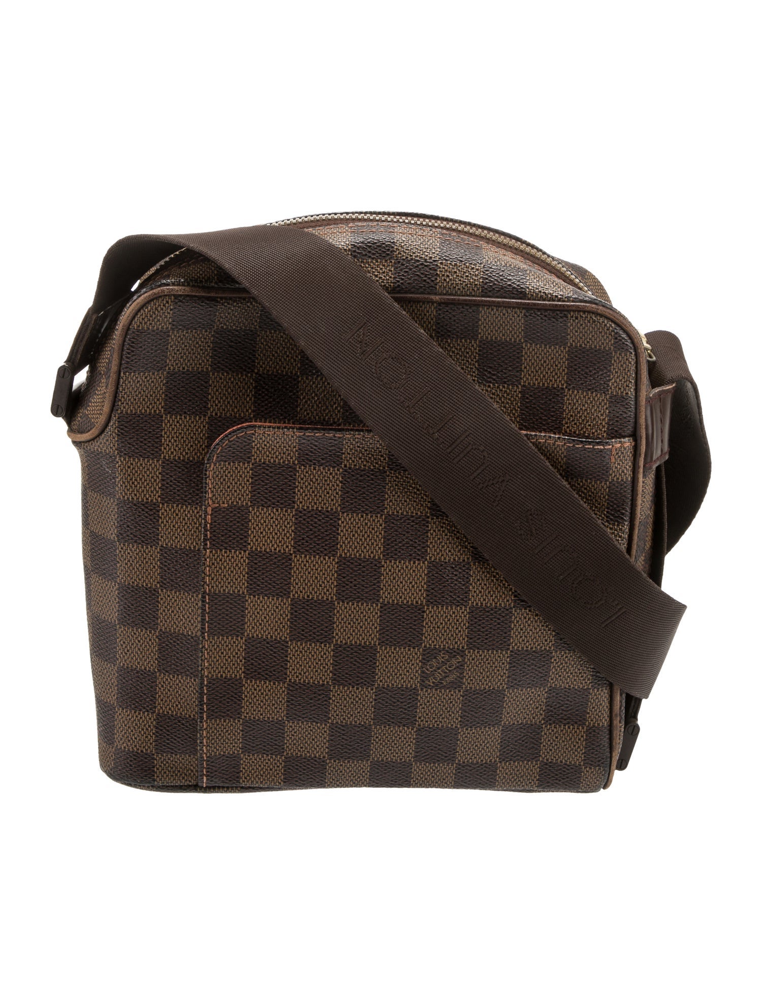 Louis Vuitton Damier Ebene Olav PM - Brown Crossbody Bags, Handbags ...