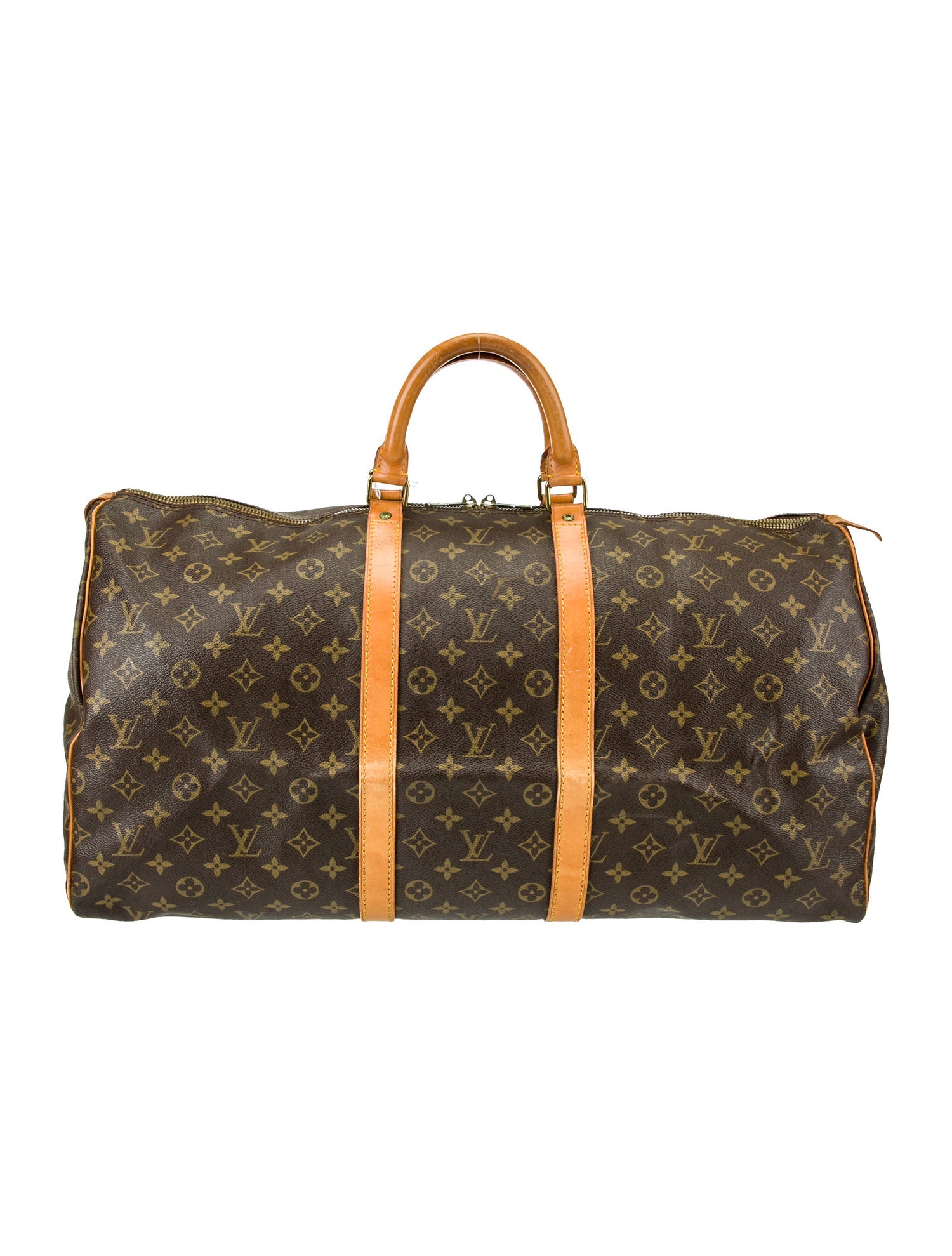 Louis Vuitton Monogram Keepall 55 - Brown Luggage and Travel, Handbags ...