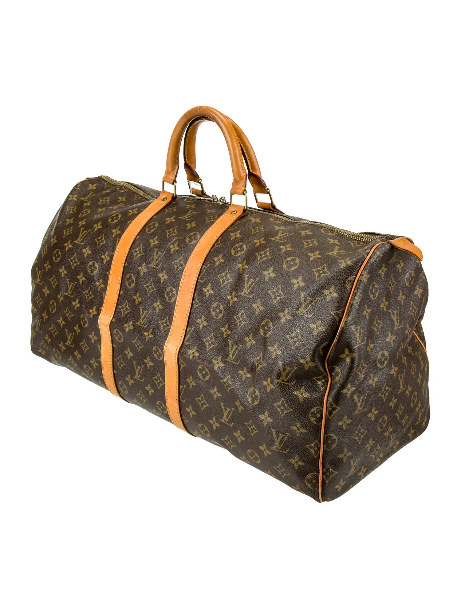 Louis Vuitton Monogram Keepall 55 - Brown Luggage and Travel, Handbags ...