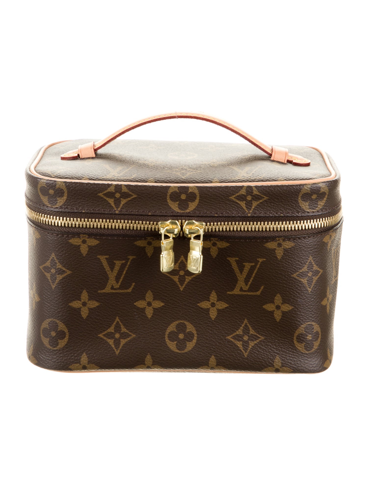 Louis Vuitton Monogram Nice Mini Vanity Case - Brown Cosmetic Bags ...