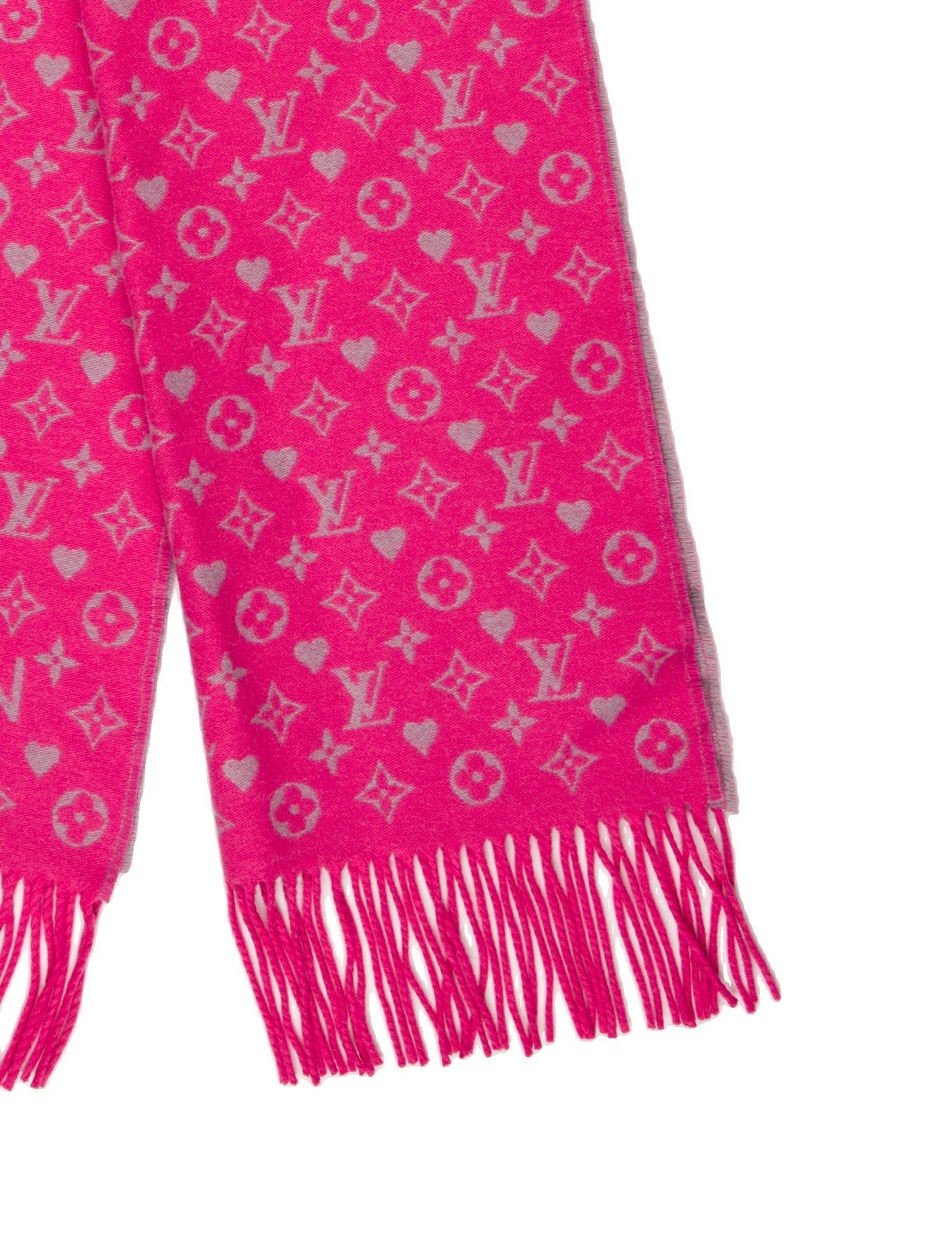 Louis Vuitton Cashmere 2021 Scarf - Pink Scarves and Shawls ...