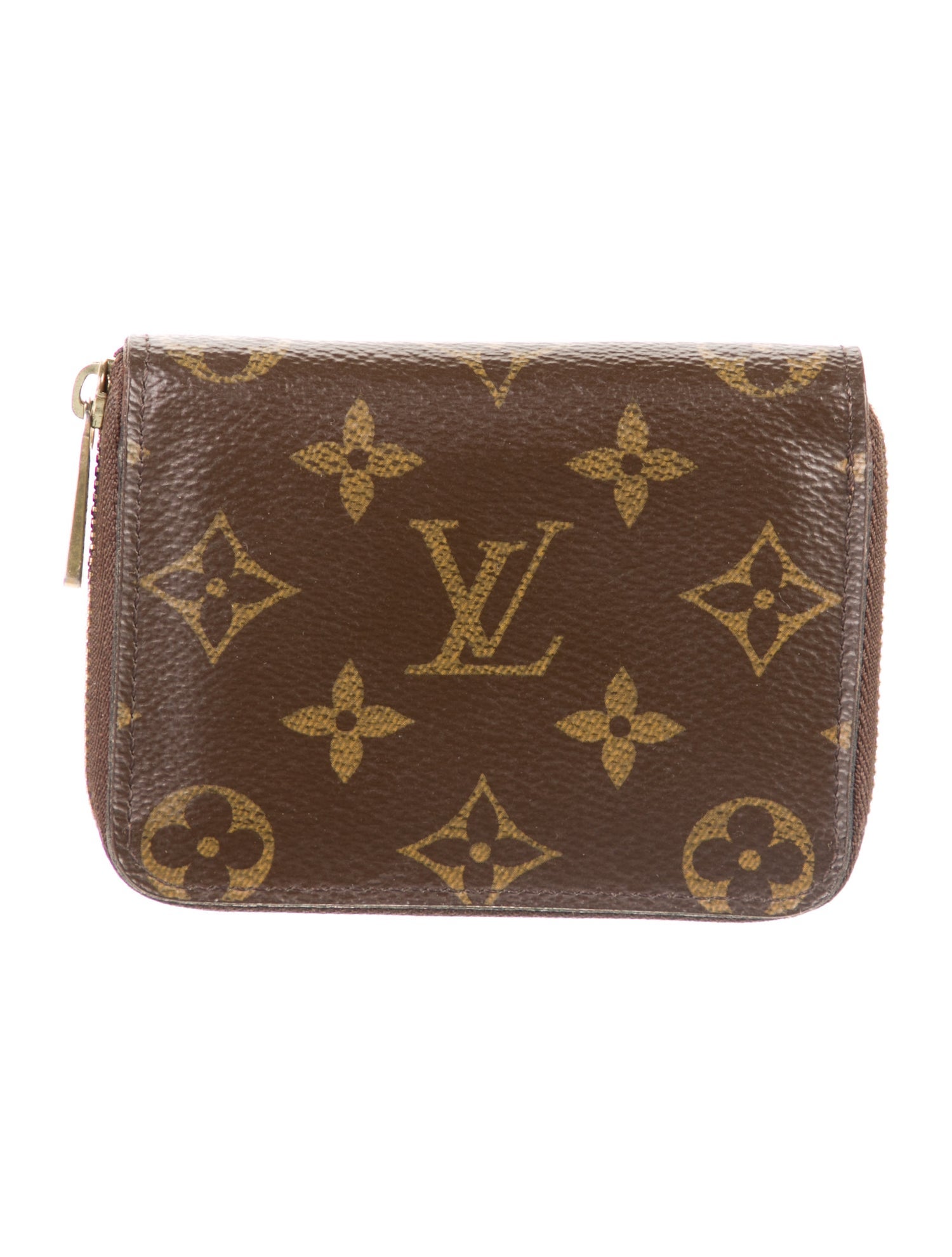 Louis Vuitton 2019 LV Monogram Zippy Coin Purse - Brown Wallets ...