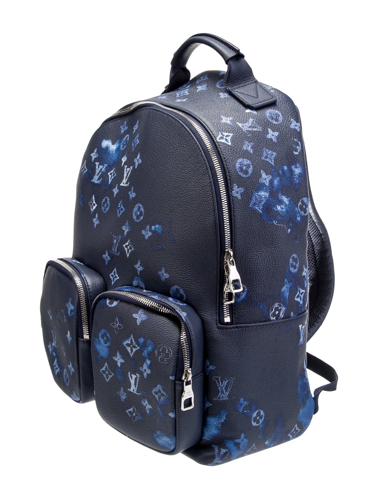Louis Vuitton Monogram Ink Watercolor Multipocket Backpack - Blue ...