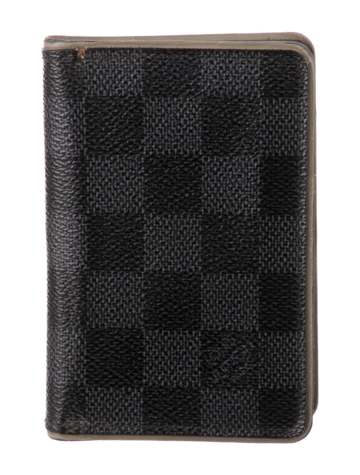 Louis Vuitton Damier Graphite Pattern Coated Canvas Pocket Organizer ...